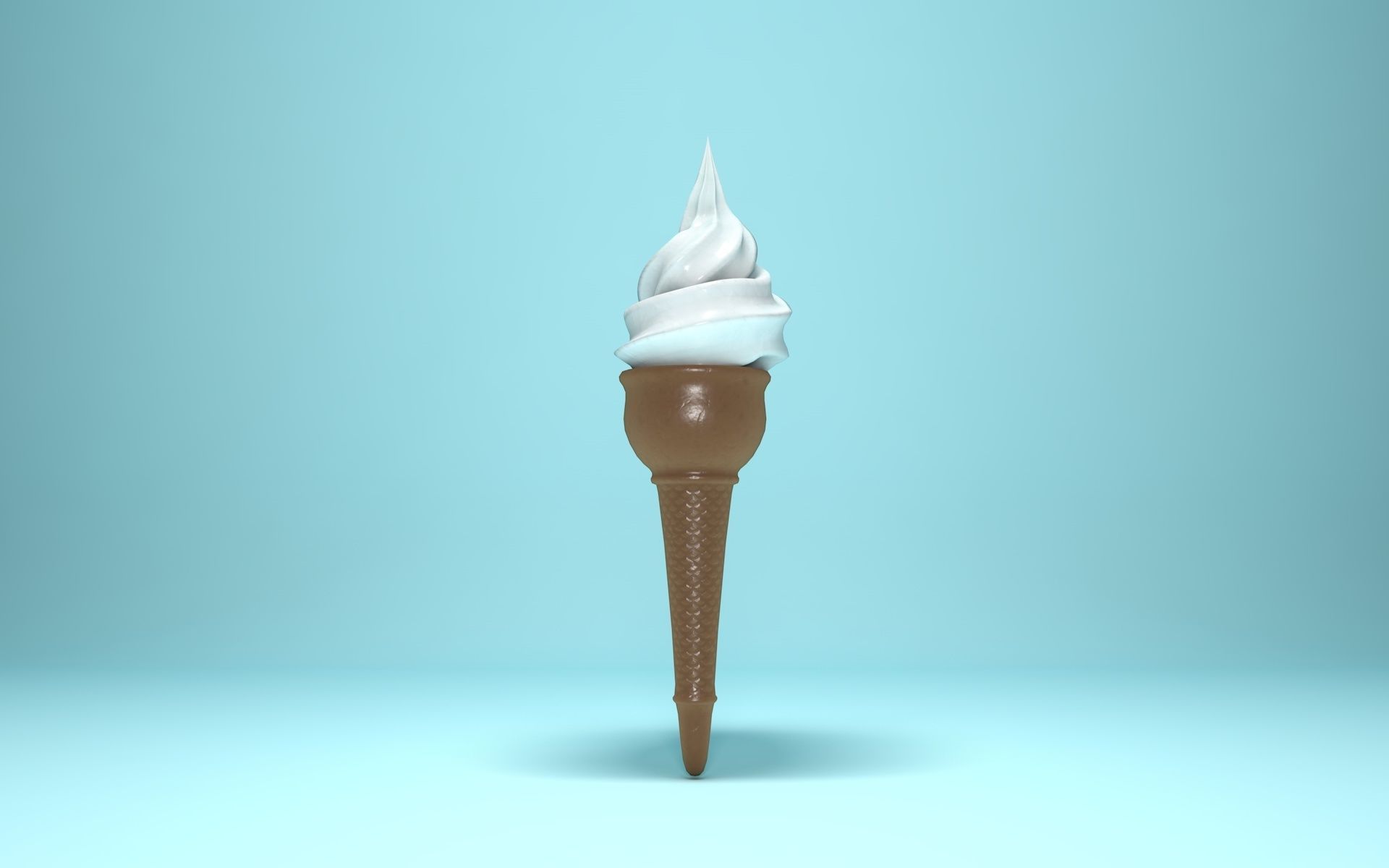 ice cream free VR / AR / low-poly 3D model | CGTrader