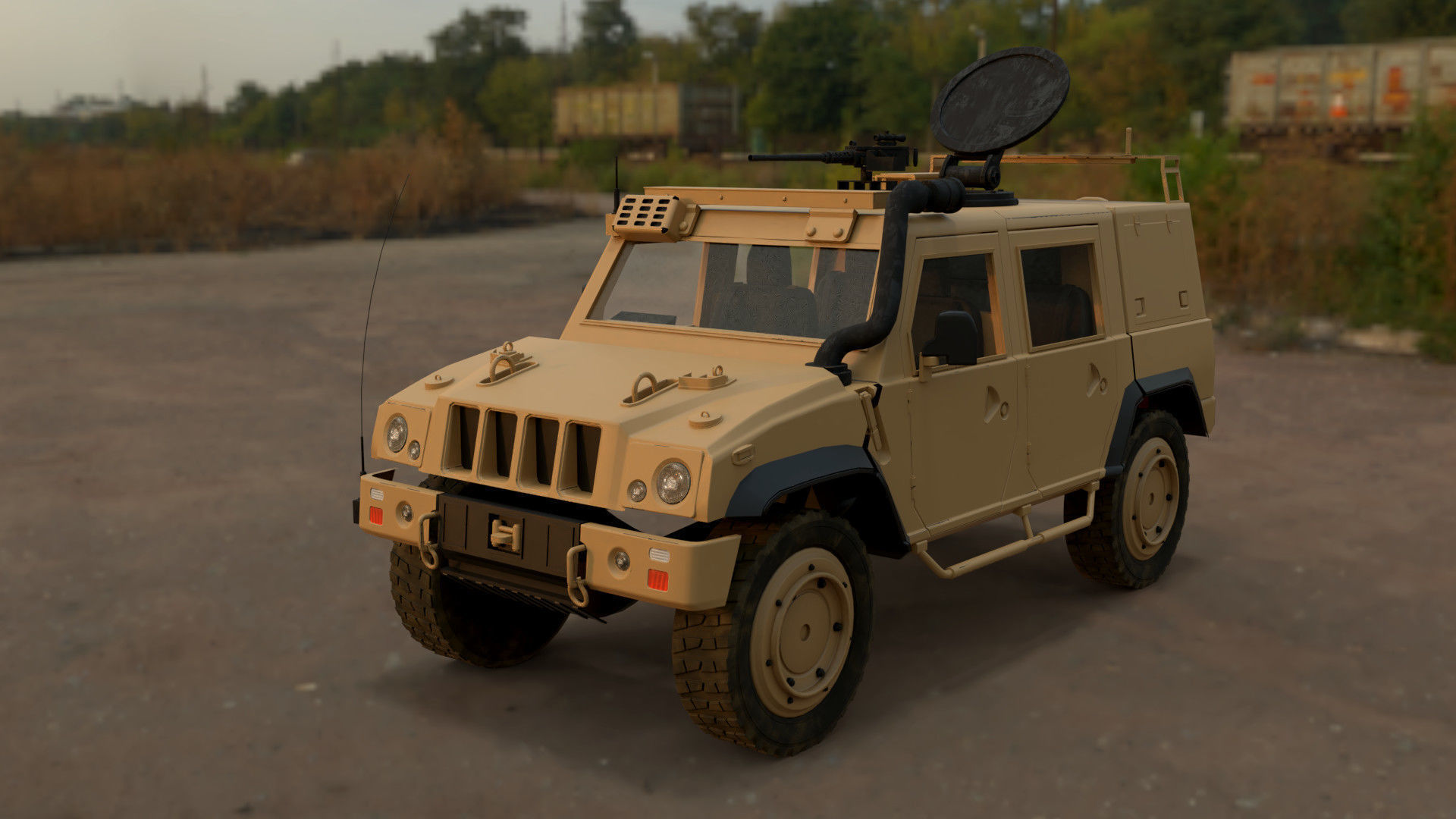 iveco lmv 3D model | CGTrader