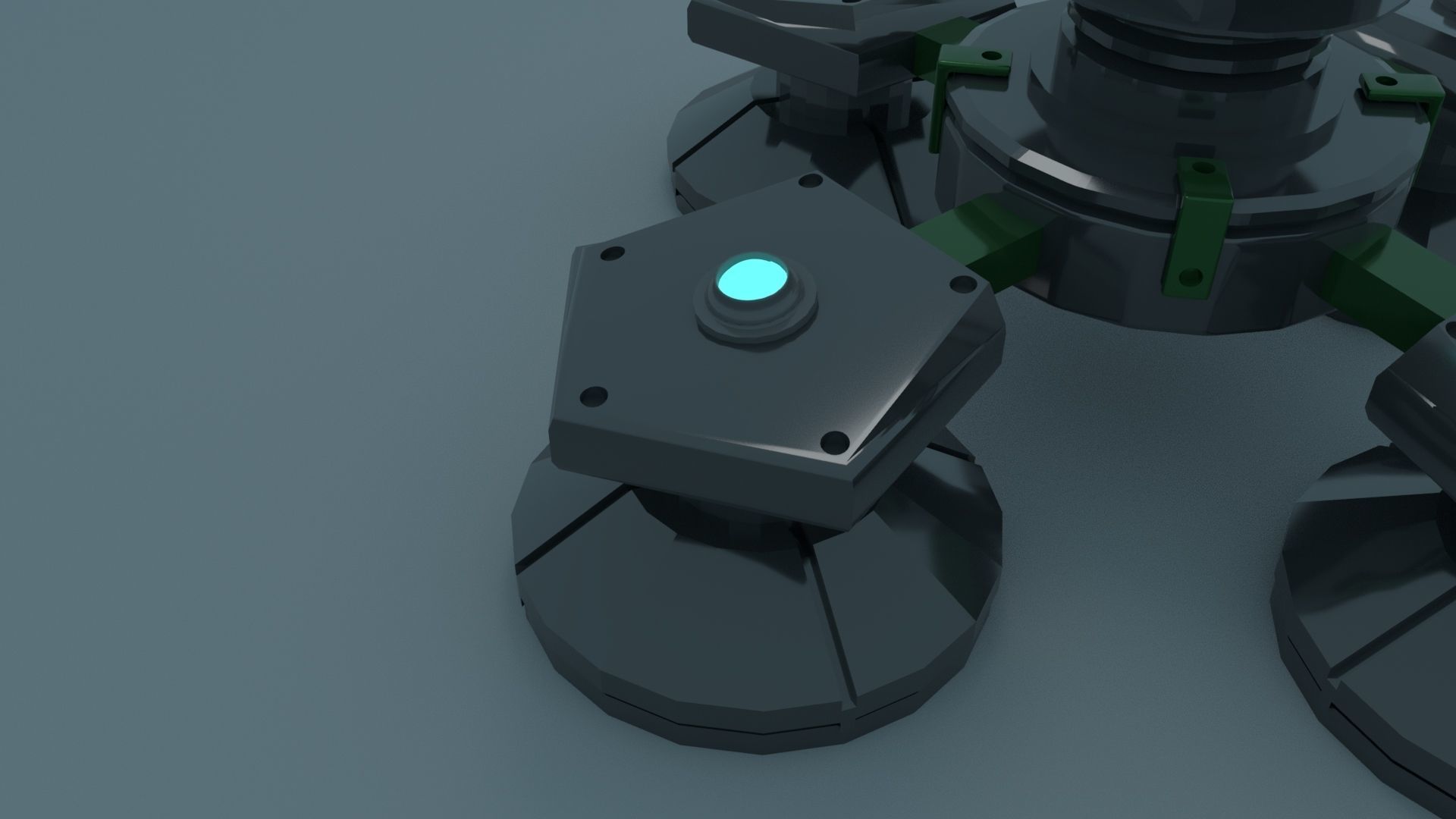 Active Defense System ADS Rainbow Six Siege 3D model | CGTrader