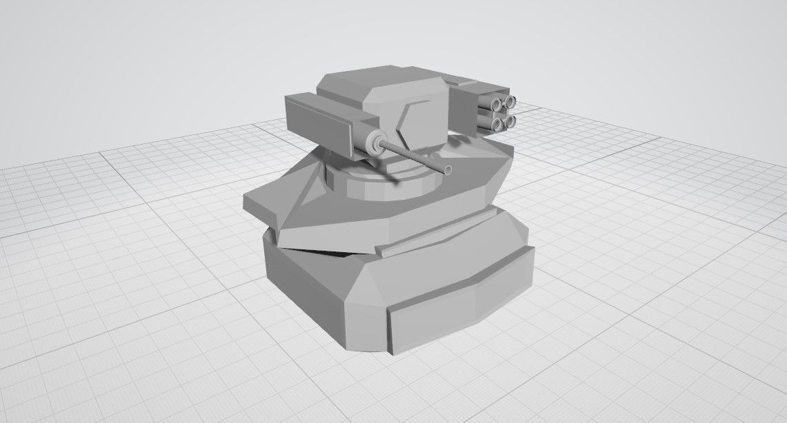 Blender Turret Introduction 3D model | CGTrader
