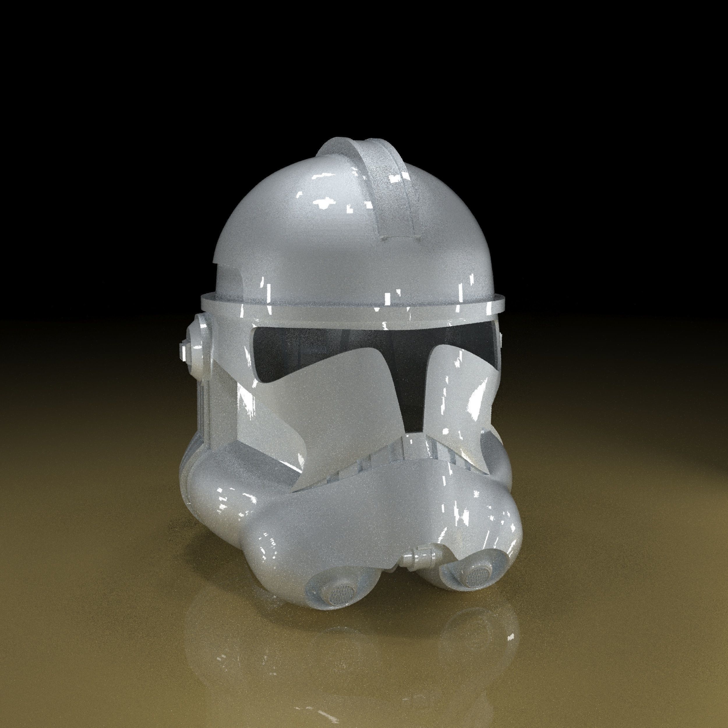 Clone Trooper Helmet life size 3d model ready for printing 3D model 3D ...