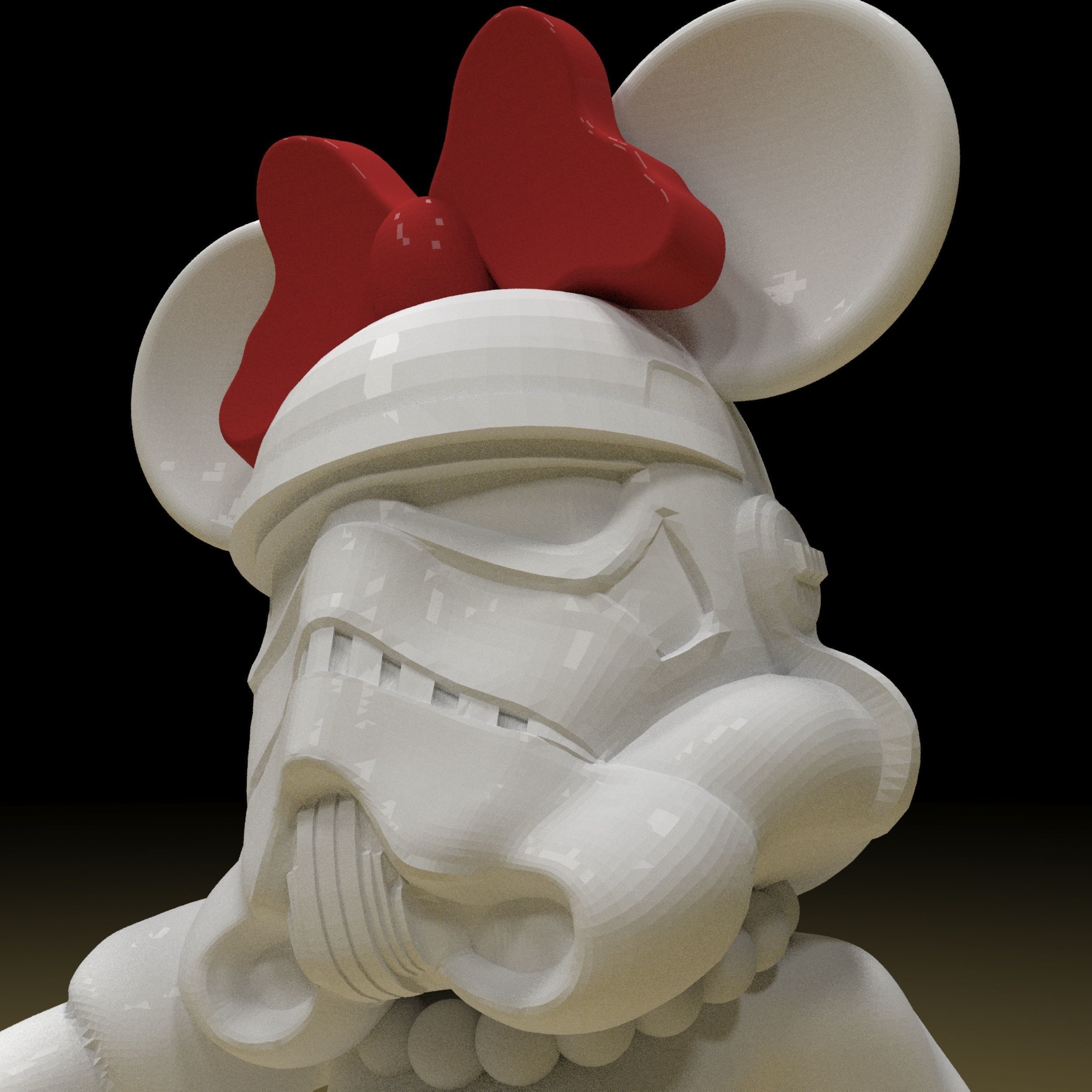 Imperial Mini Mouse trooper 3d Model stl file ready to print 3D model ...
