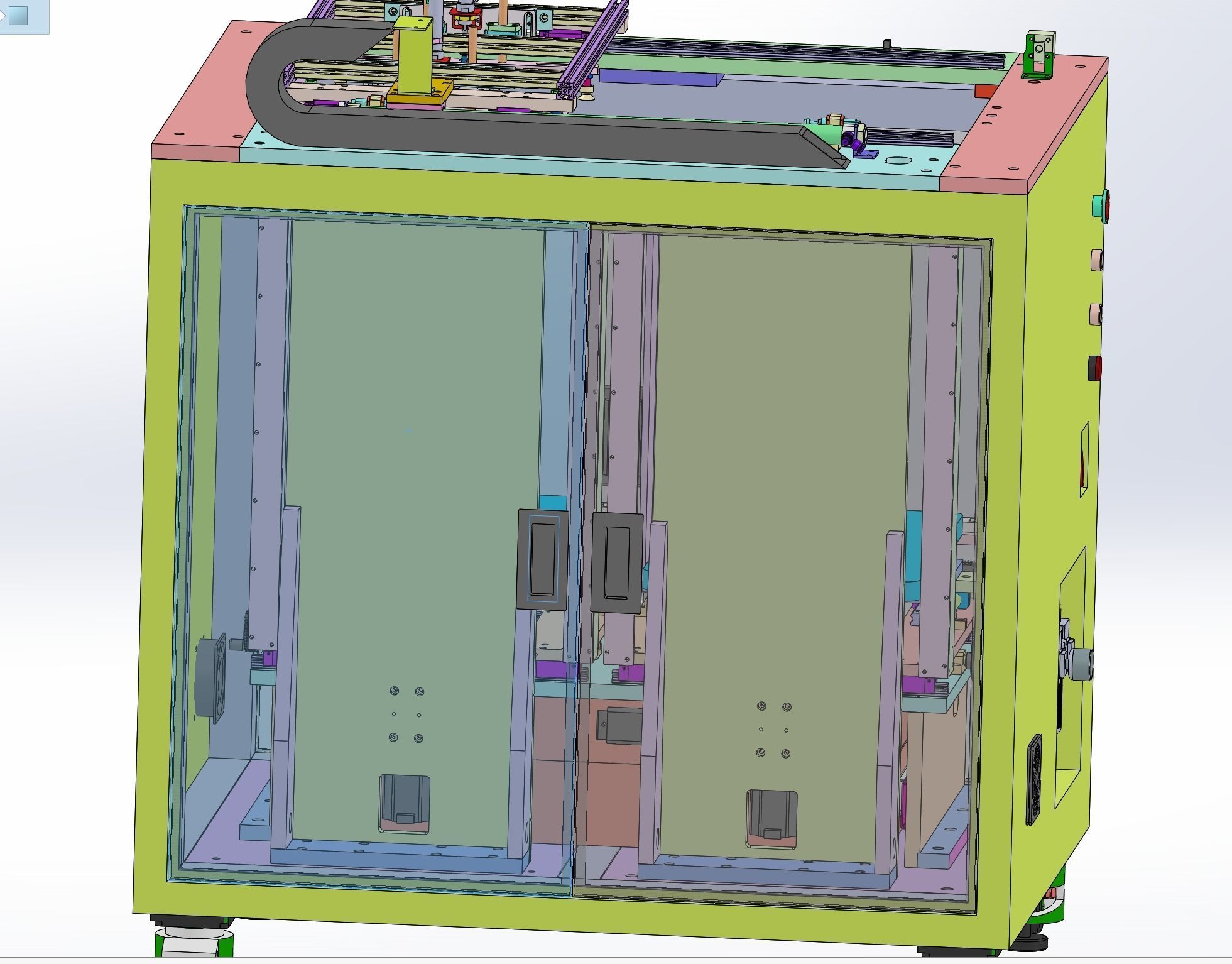 Tray loading and unloading machine 3D model | CGTrader