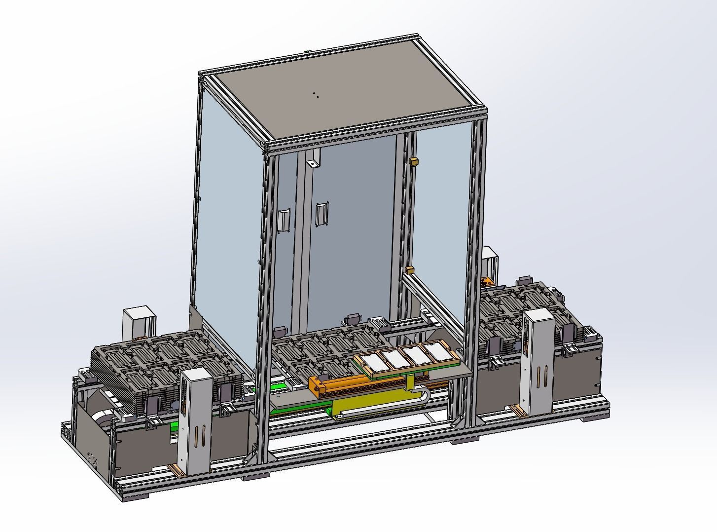 Tray loading and unloading machine 3D model | CGTrader