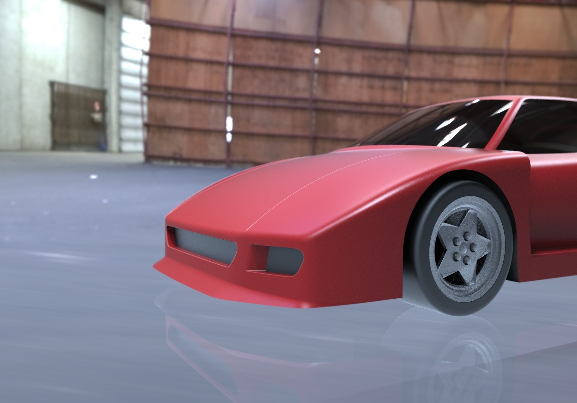 Ferrari F40 Day 4 fillet for complete the series of tutorial 3D model ...