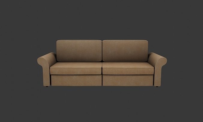 The sofa model for watching TV 3D model | CGTrader