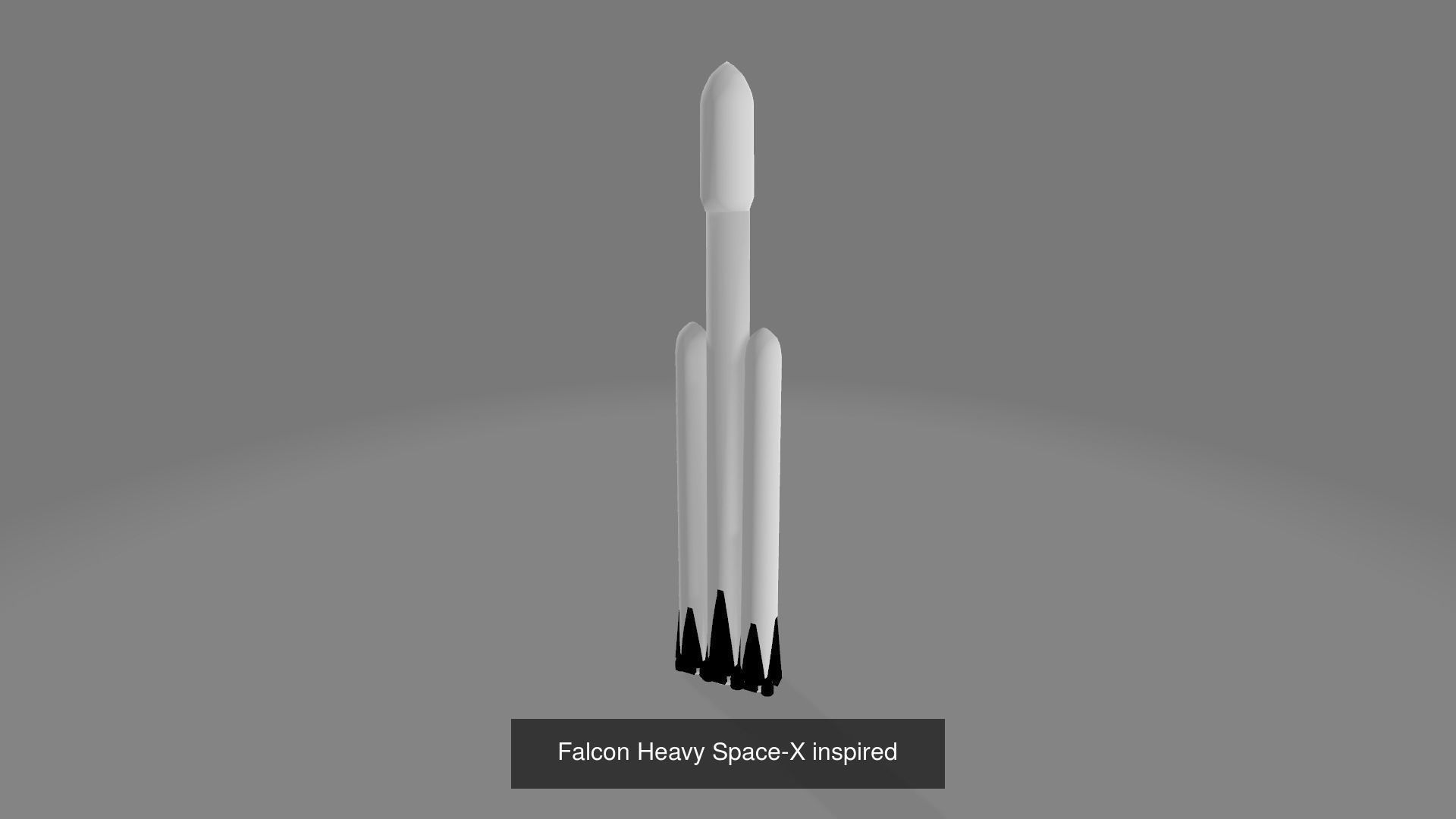3D Model Collection Space-X Rocket VR / AR / low-poly | CGTrader