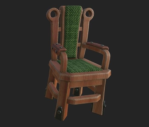 chief chair free VR / AR / low-poly 3D model | CGTrader