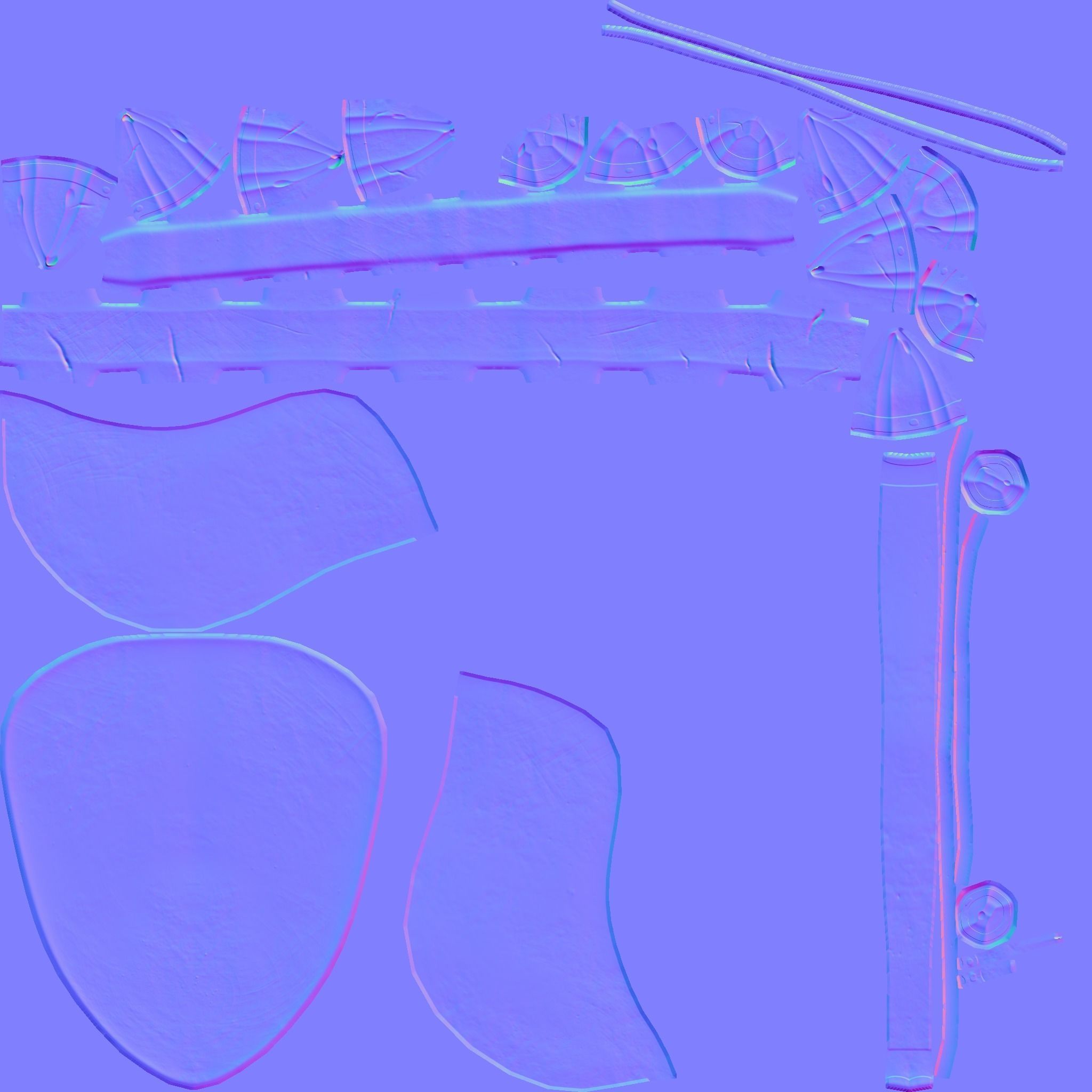 3D model Rust Crown Helmet - Character Design PBR VR / AR / low-poly ...