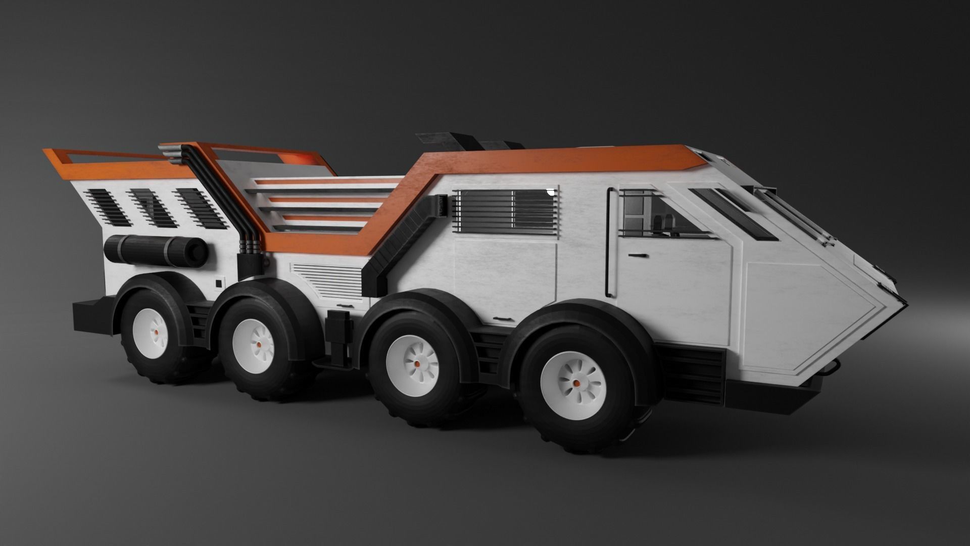 Arctic Truck 3D model | CGTrader