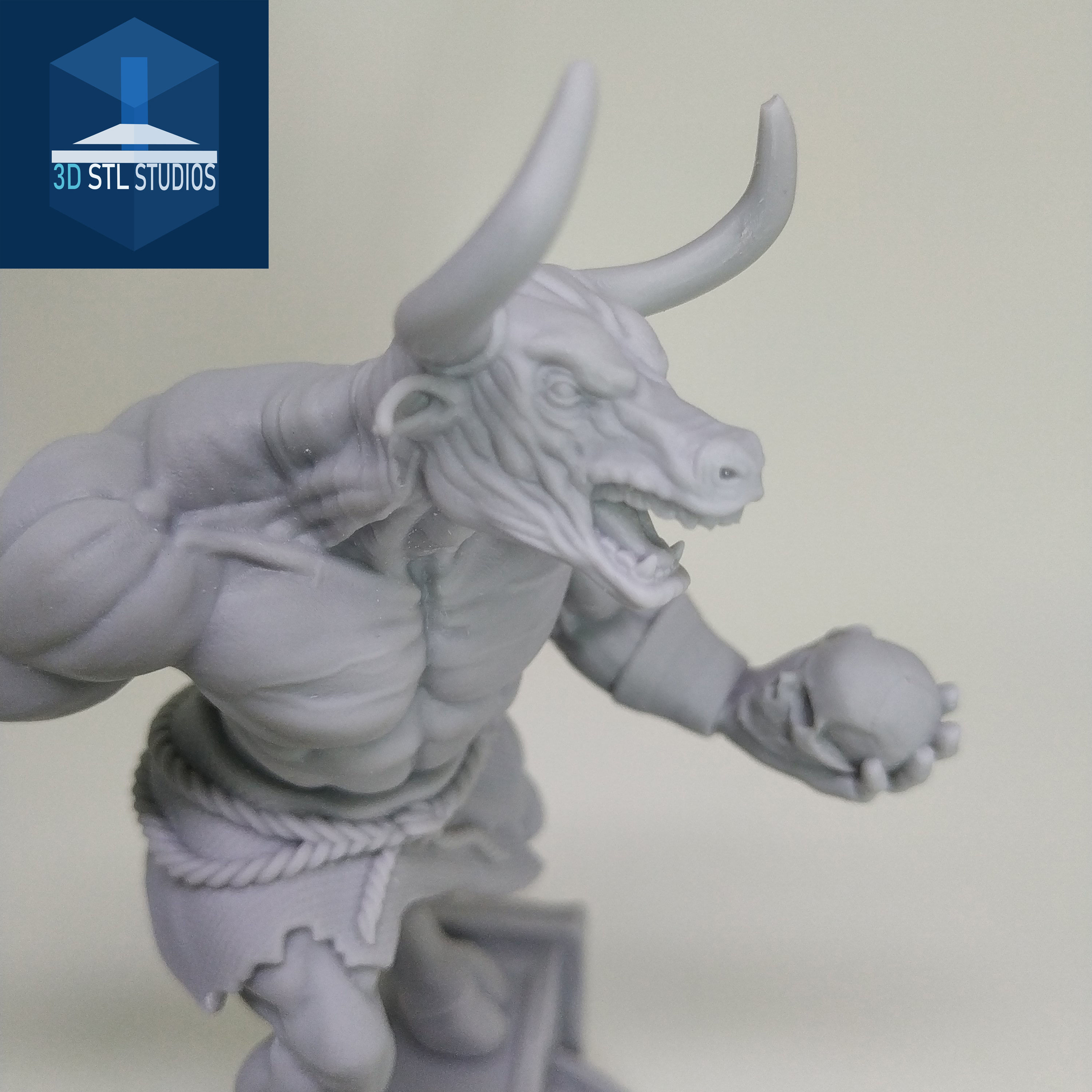MINOTAUR - MINIATURE 3D print model 3D model 3D printable | CGTrader