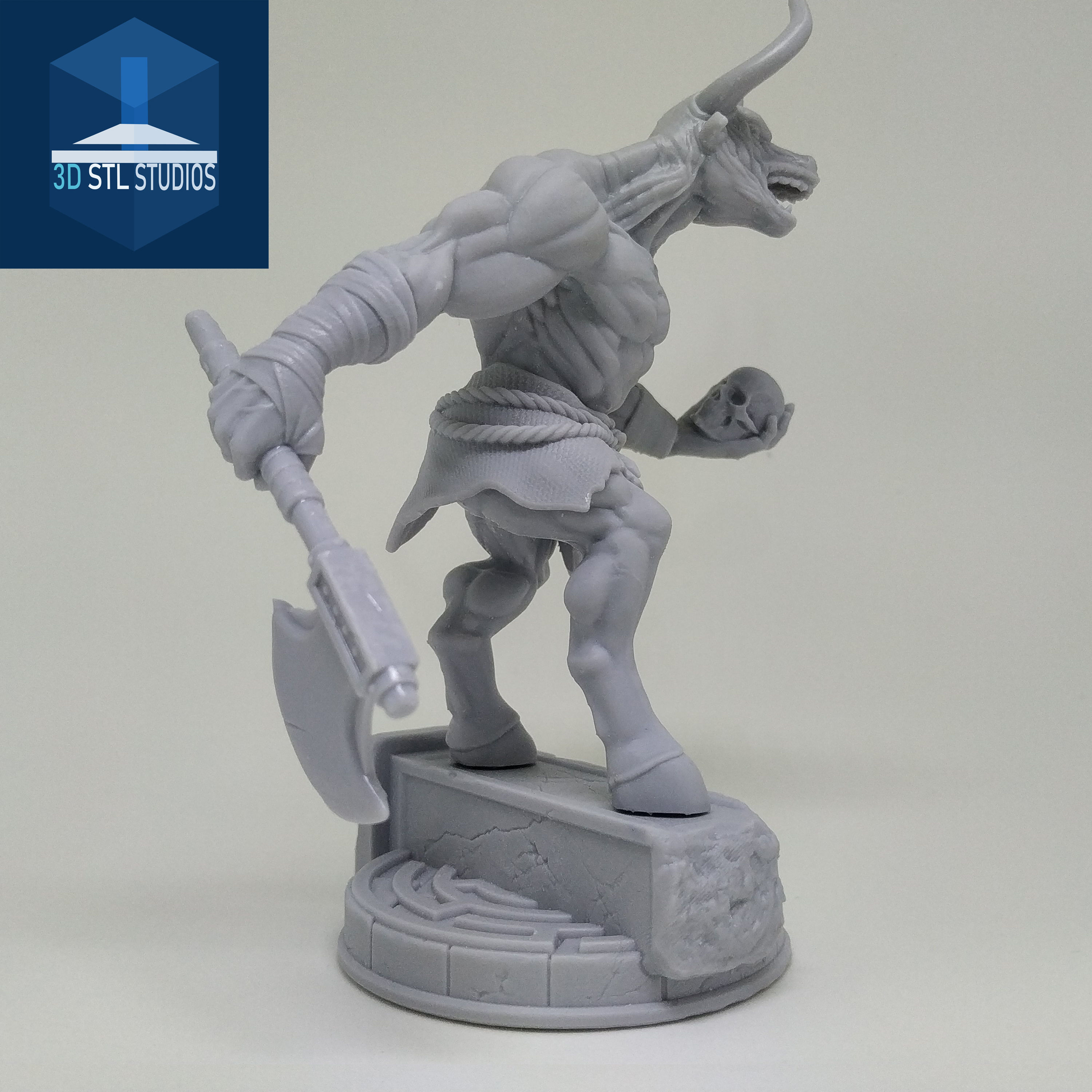 MINOTAUR - MINIATURE 3D print model 3D model 3D printable | CGTrader