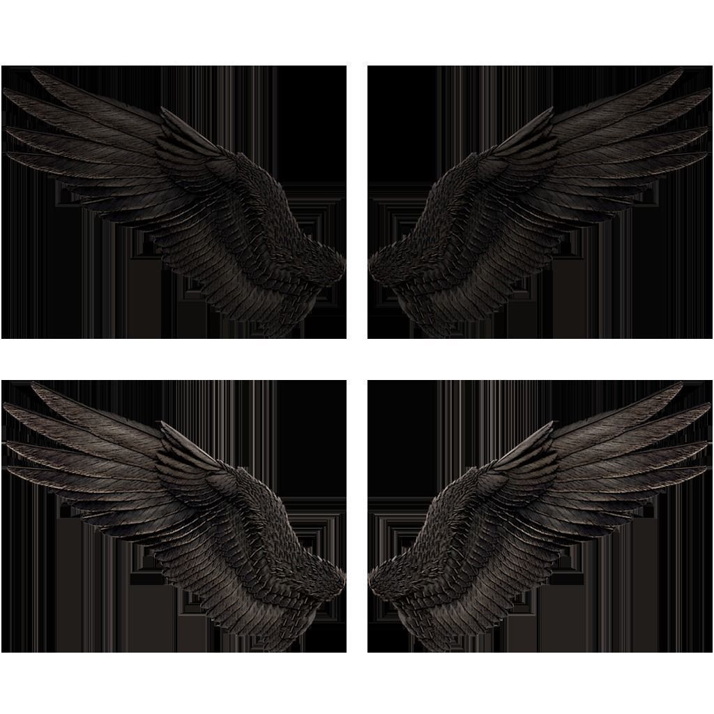 3D model Dark Angel Wings VR / AR / low-poly | CGTrader