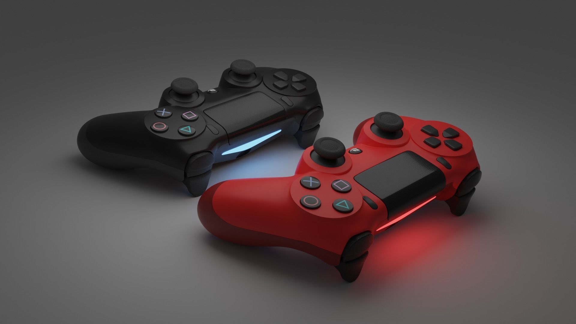 Playstation 4 Controller Model 3D model | CGTrader