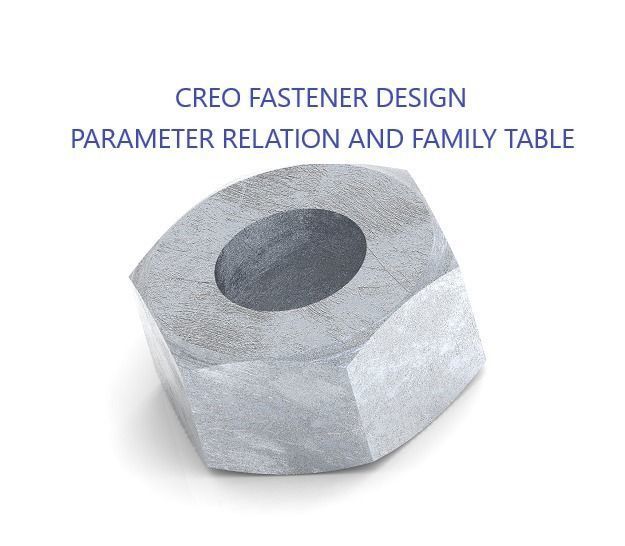 Creo Fastener Design 3D model | CGTrader