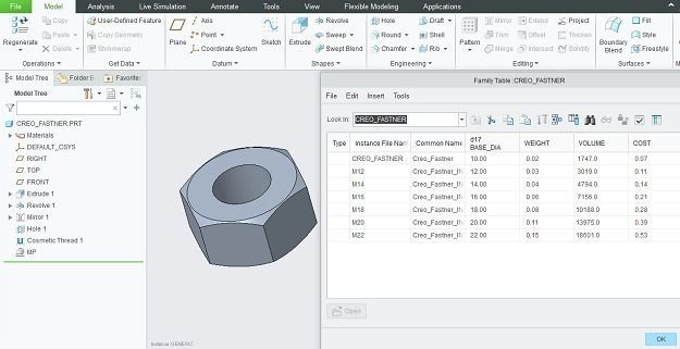 Creo Fastener Design 3D model | CGTrader