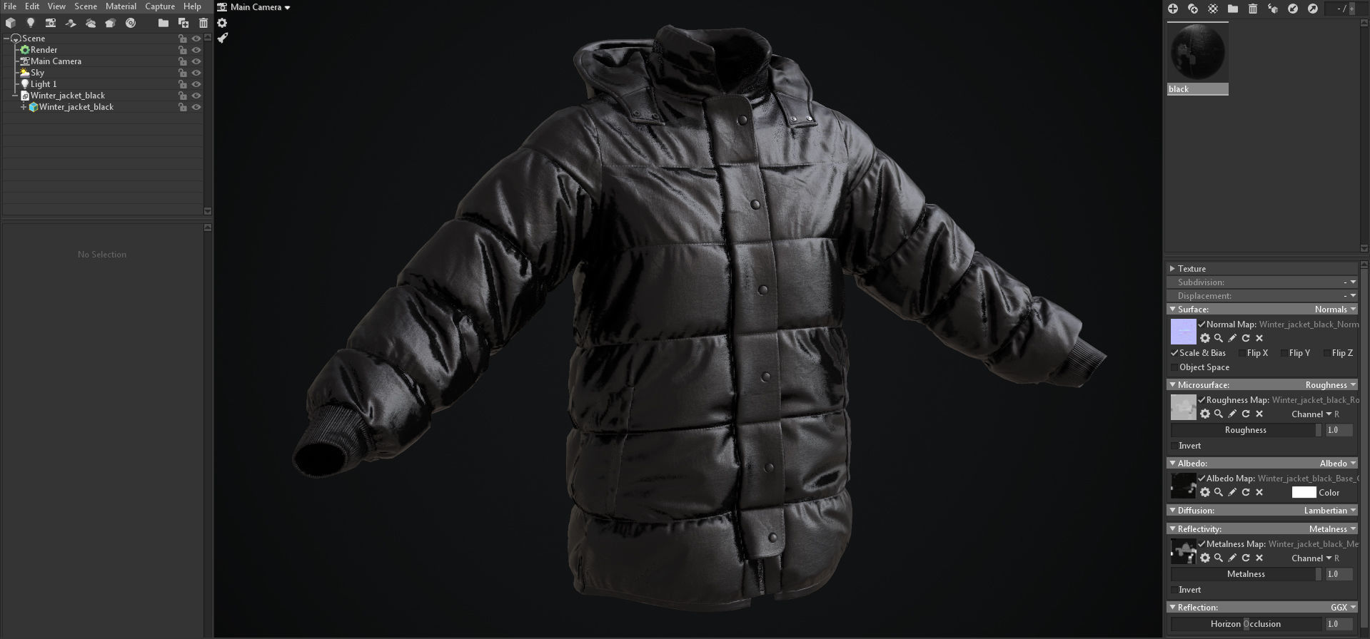 3D Model Collection Winter jackets pack VR / AR / low-poly | CGTrader