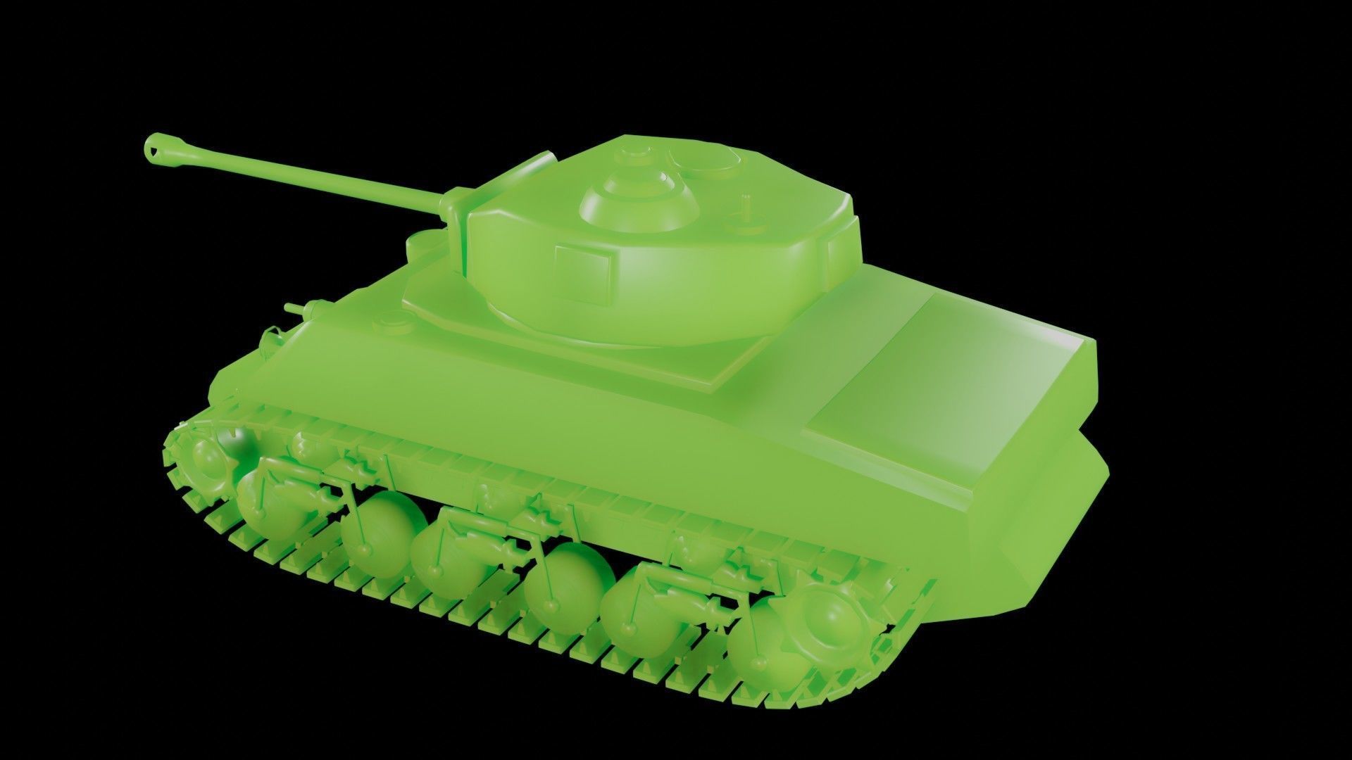 Green Army Man Tank -Toy Tank- 3D Model 3D model | CGTrader
