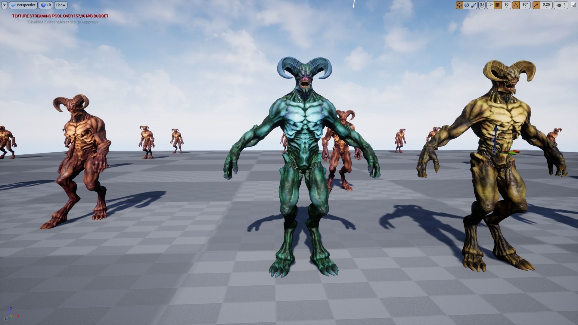 3D model Monster Executioner VR / AR / low-poly rigged animated | CGTrader