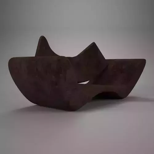 Velvet brown vray material 3D model | CGTrader