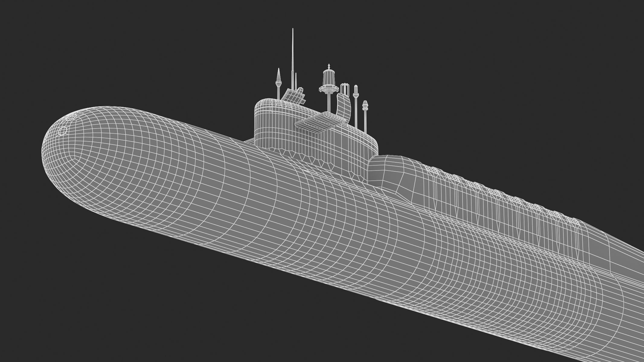 Russian Nuclear Strategic Submarine Delta IV Class 3D model | CGTrader