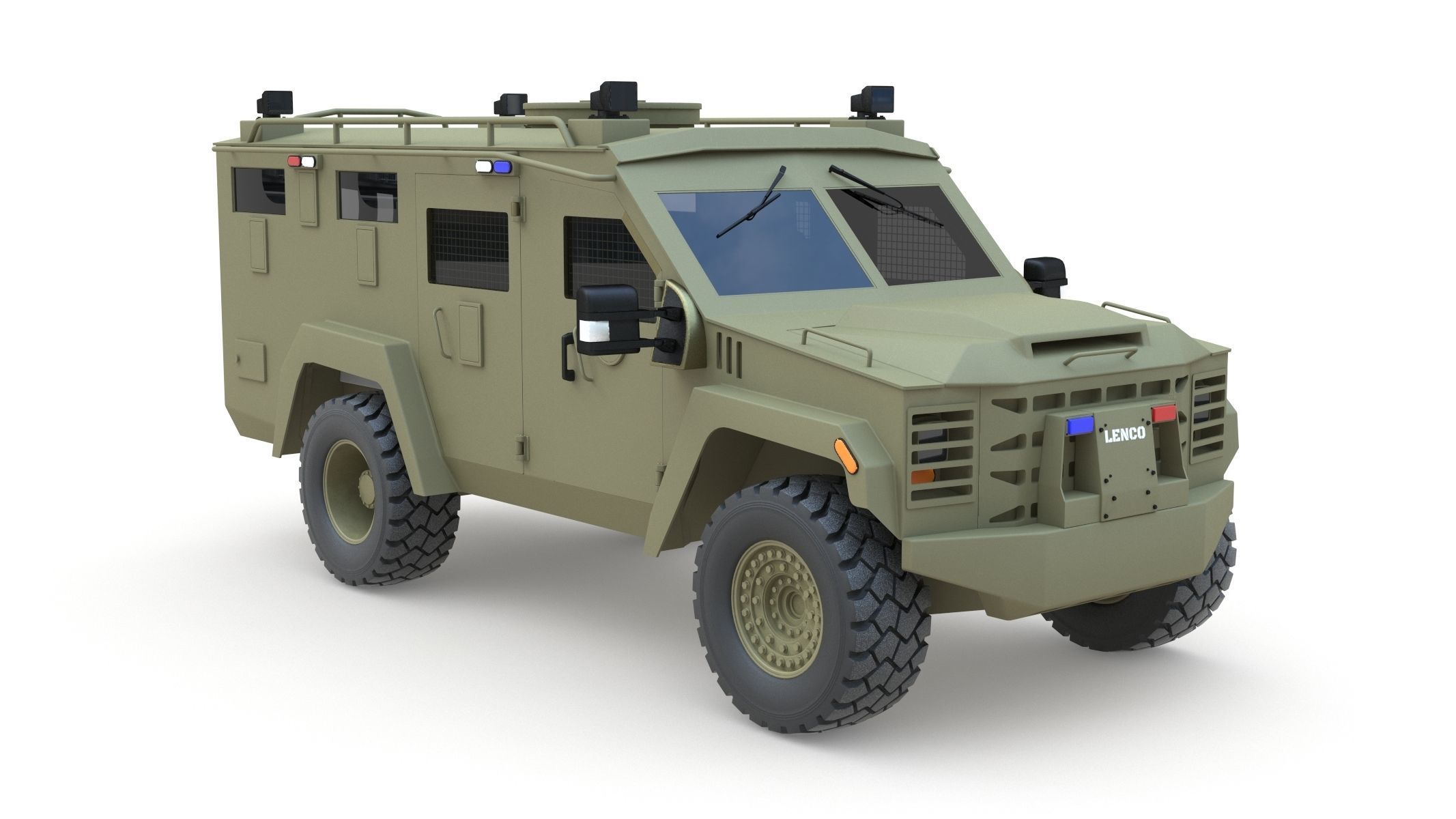 3D model Lenco BearCat G3 2020 VR / AR / low-poly | CGTrader