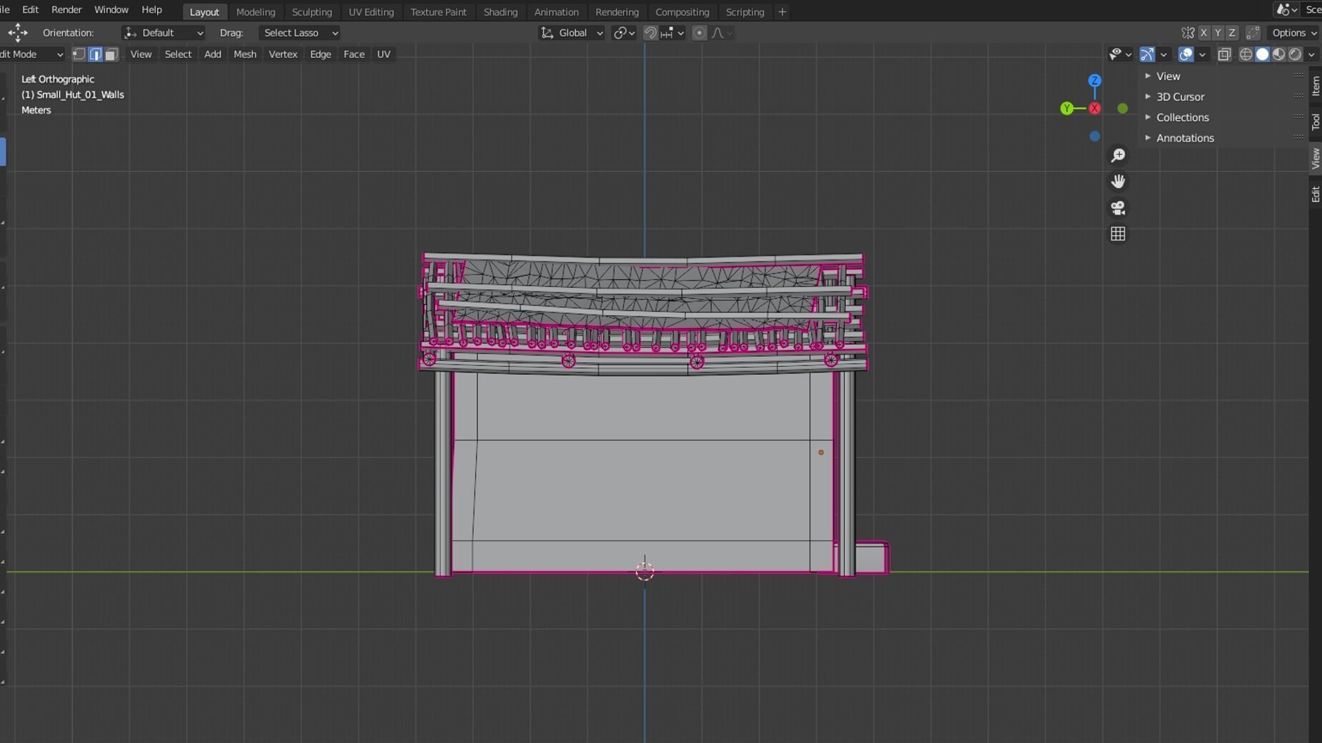 3D model Small Hut VR / AR / low-poly | CGTrader