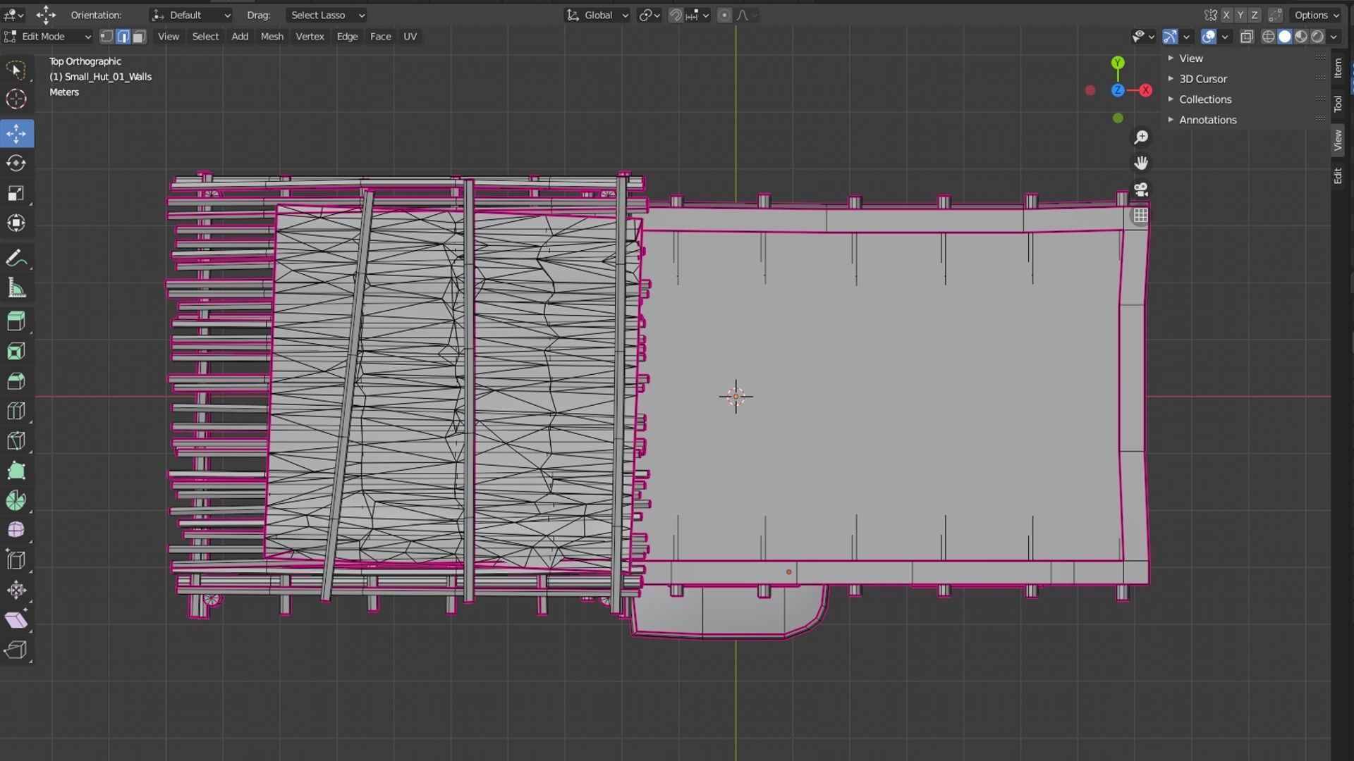 3D model Small Hut VR / AR / low-poly | CGTrader
