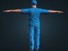 Detailed surgeon model free VR / AR / low-poly 3D model | CGTrader