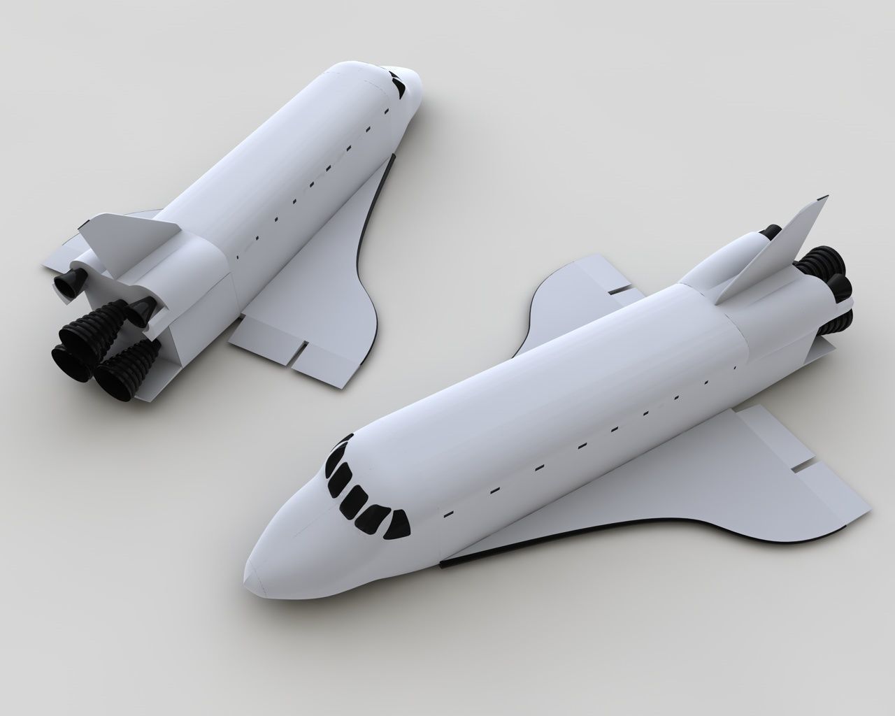 Space Shuttle Columbia 3D model | CGTrader