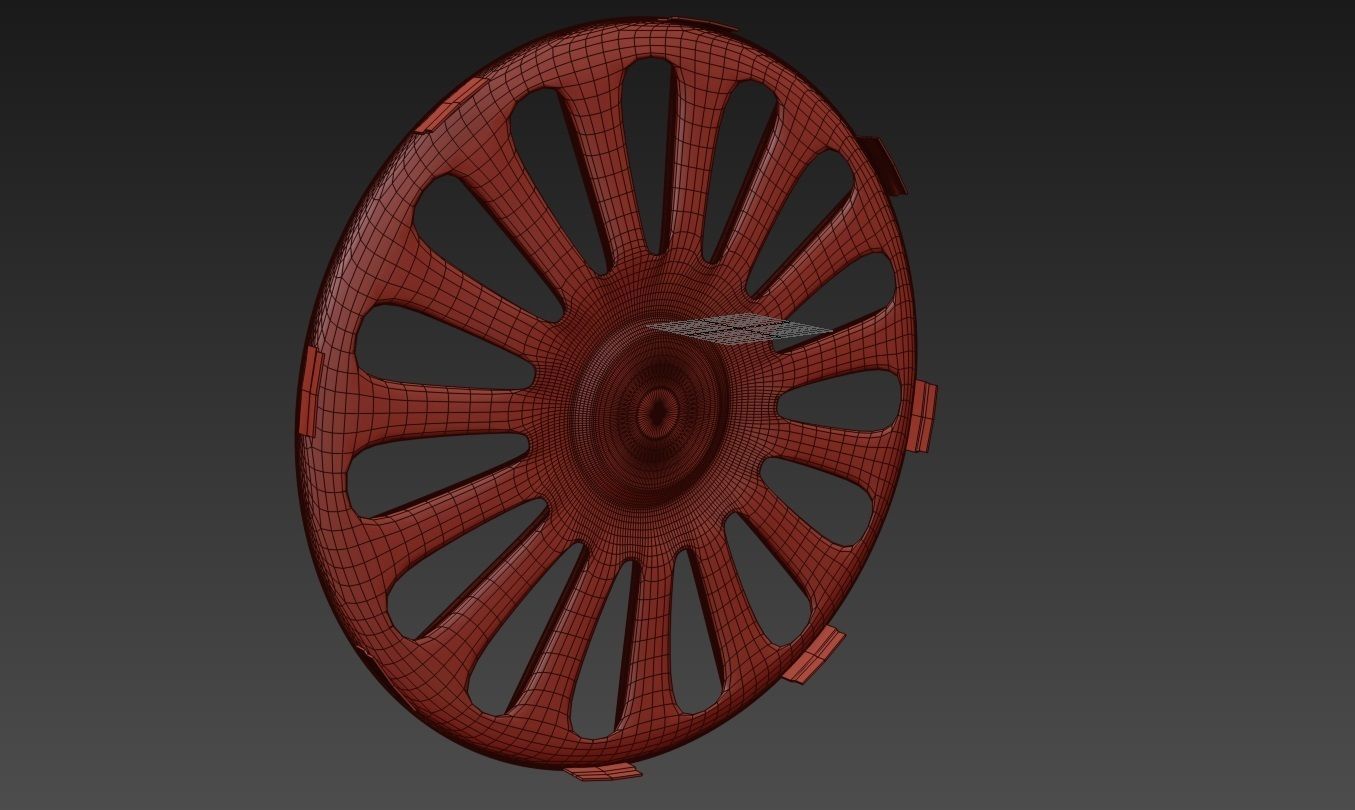 Argo Lemans - Plastic car wheel cover 3D model | CGTrader