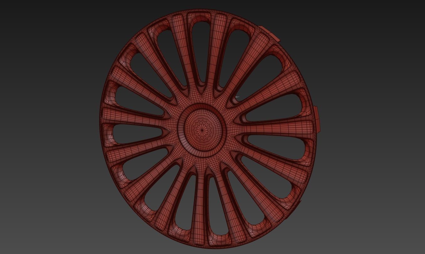 Argo Lemans - Plastic car wheel cover 3D model | CGTrader