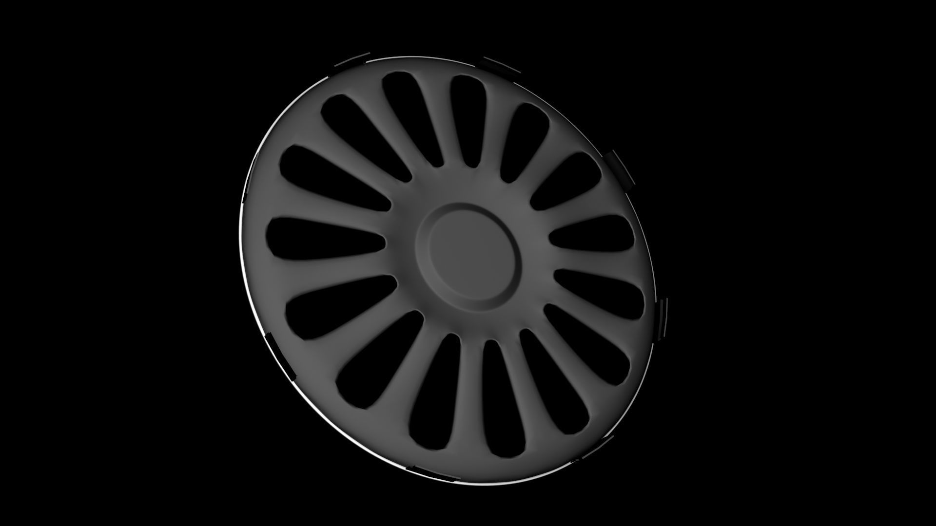 Argo Lemans - Plastic car wheel cover 3D model | CGTrader