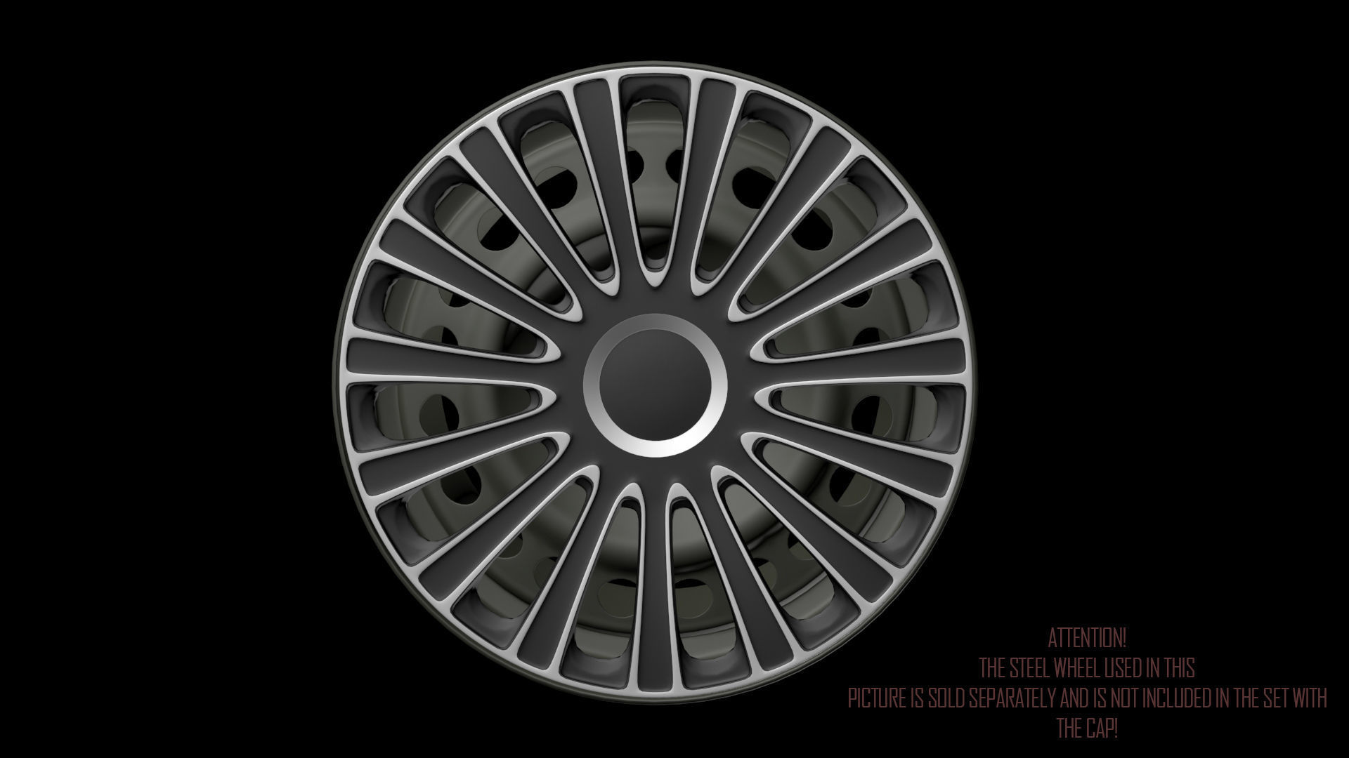 Argo Lemans - Plastic car wheel cover 3D model | CGTrader