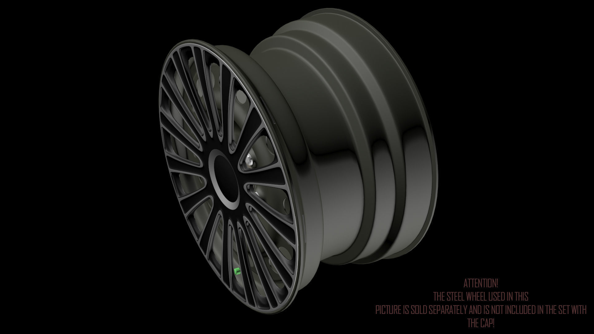 Argo Lemans - Plastic car wheel cover 3D model | CGTrader