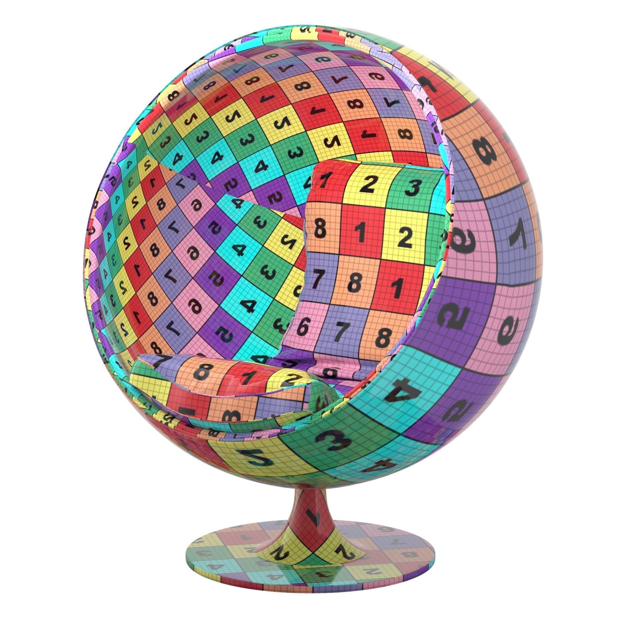 3d model Ball Chair 3D model | CGTrader