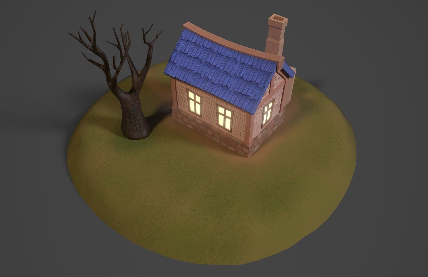 3D model Low-poly stylized bakery scene VR / AR / low-poly | CGTrader