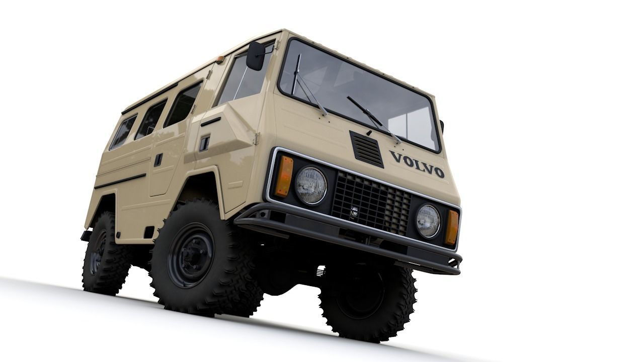 VOLVO LAPLANDER C202 1977 3D model | CGTrader
