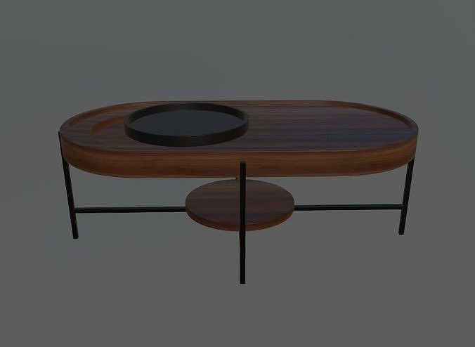 Delicate art of coffee tables free VR / AR / low-poly 3D model | CGTrader