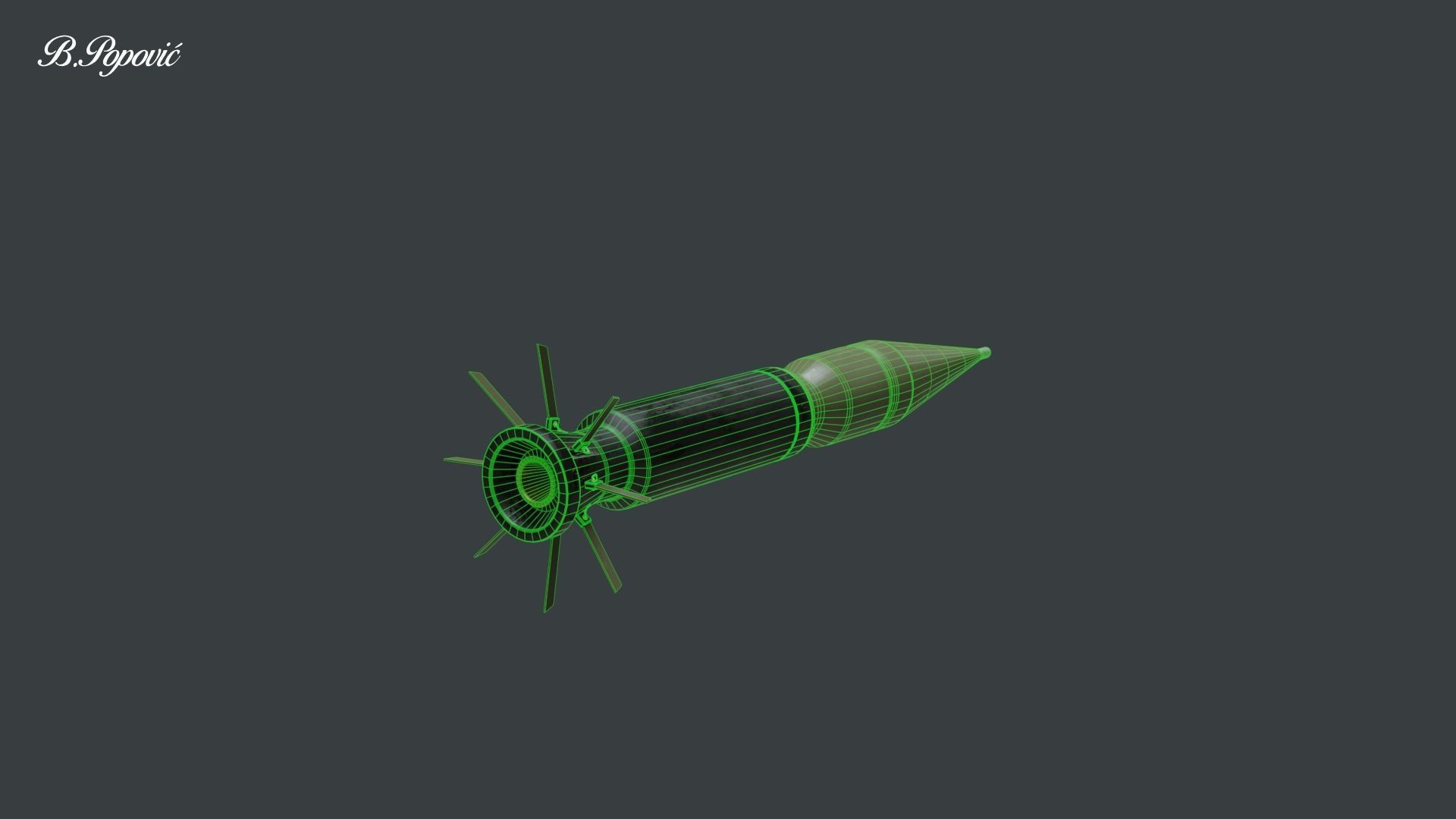M79 Osa Rocket Launcher 3D model | CGTrader