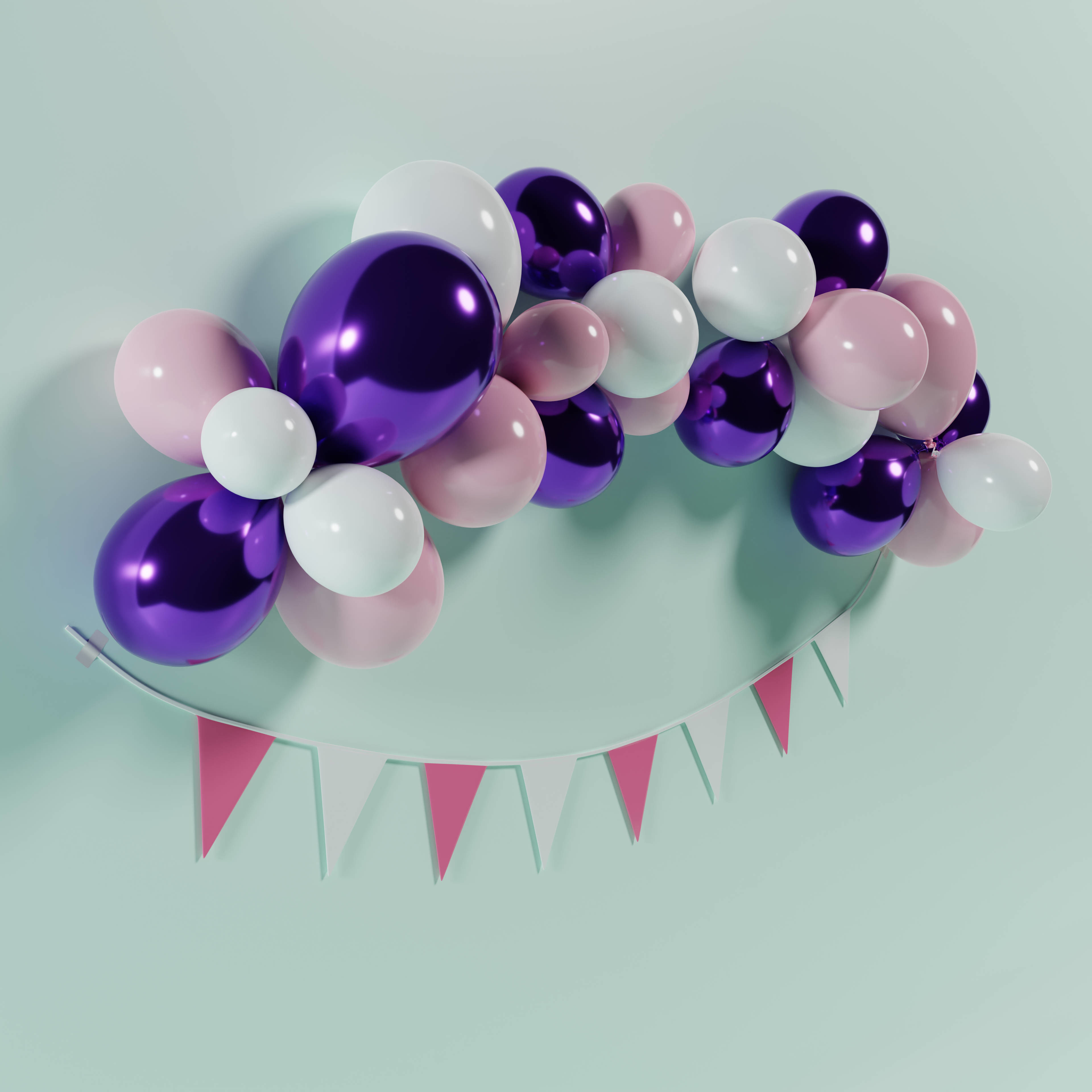 Banner Decoration 3D model | CGTrader