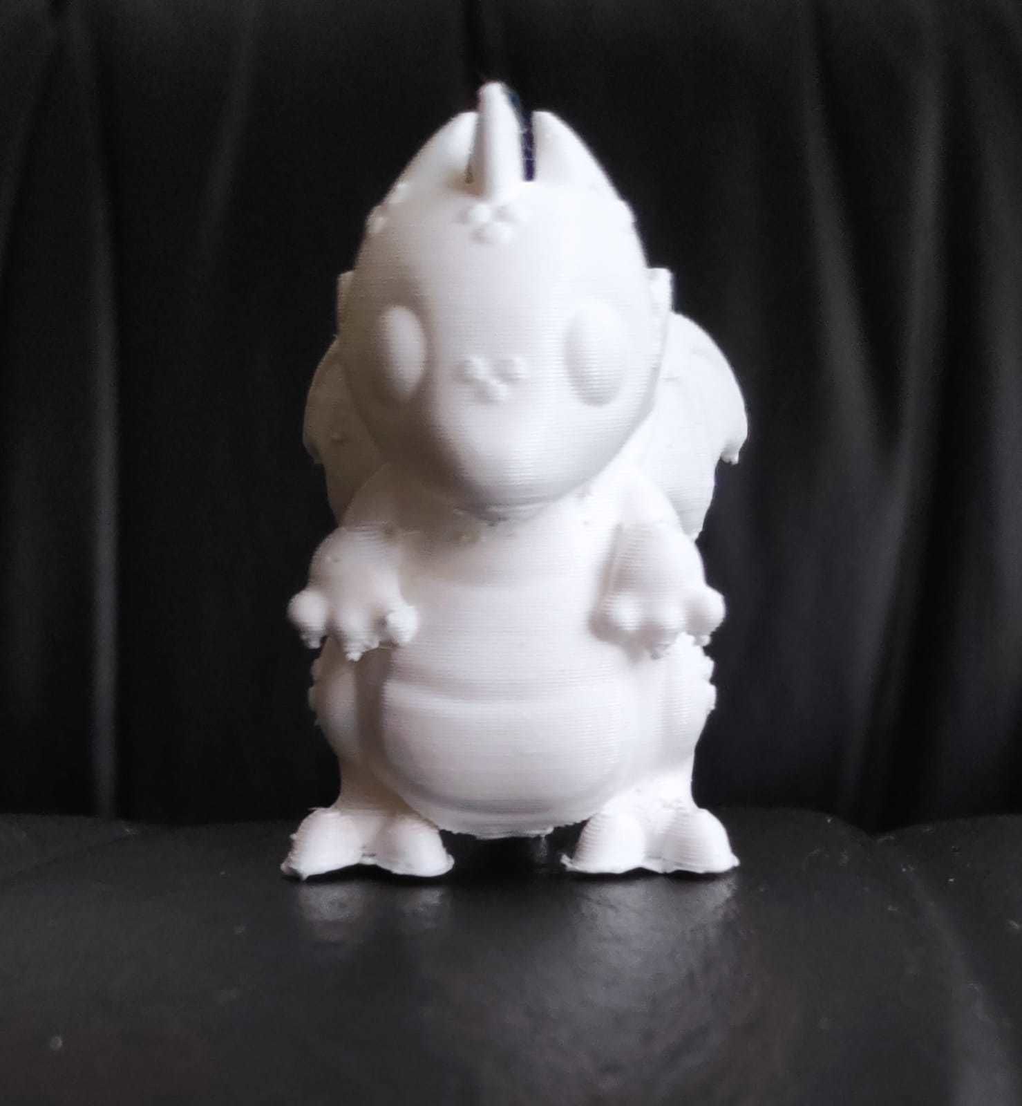 A cute Big Dragon 3D model 3D printable | CGTrader