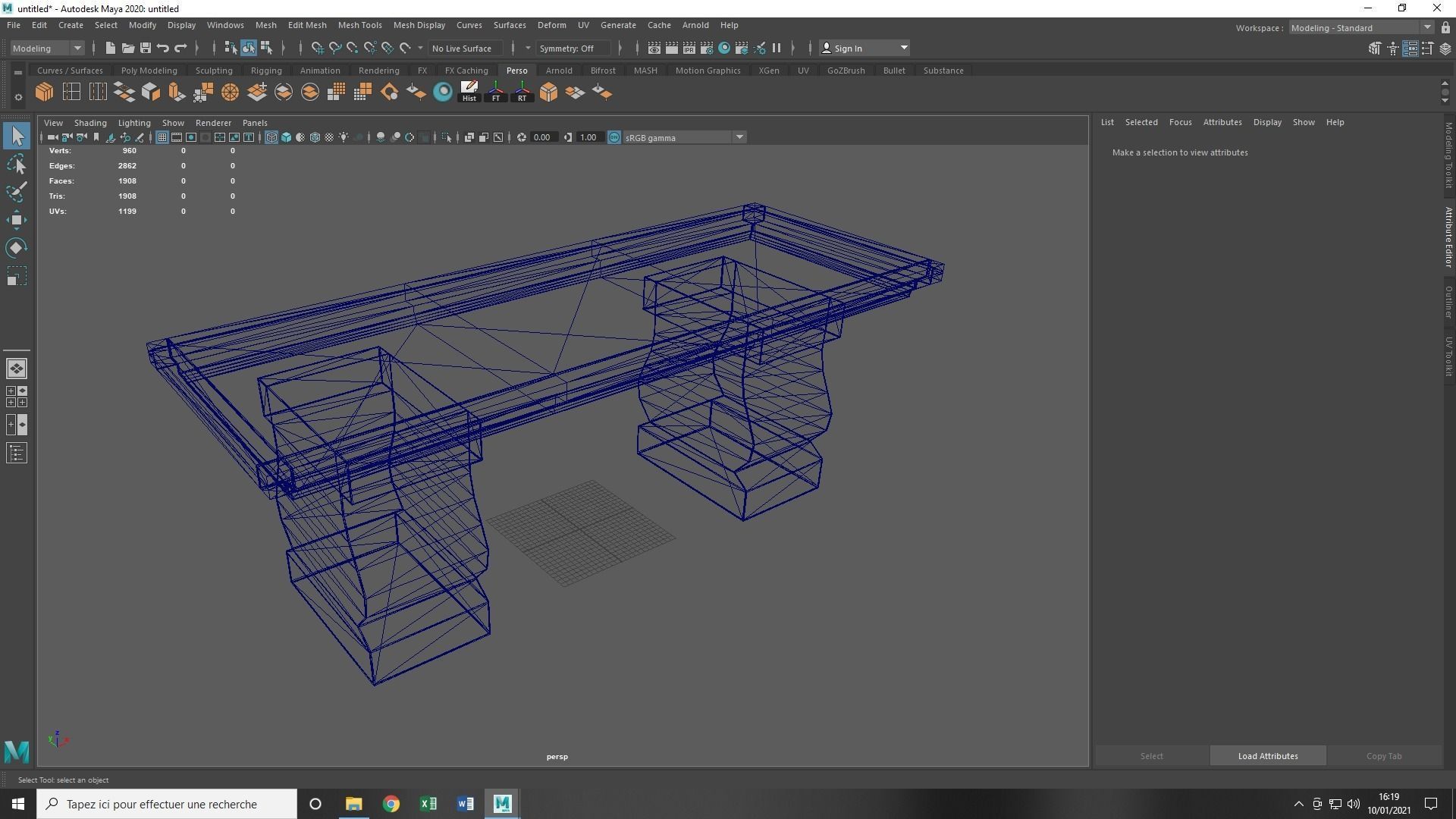 3D model medieval stone bench VR / AR / low-poly | CGTrader