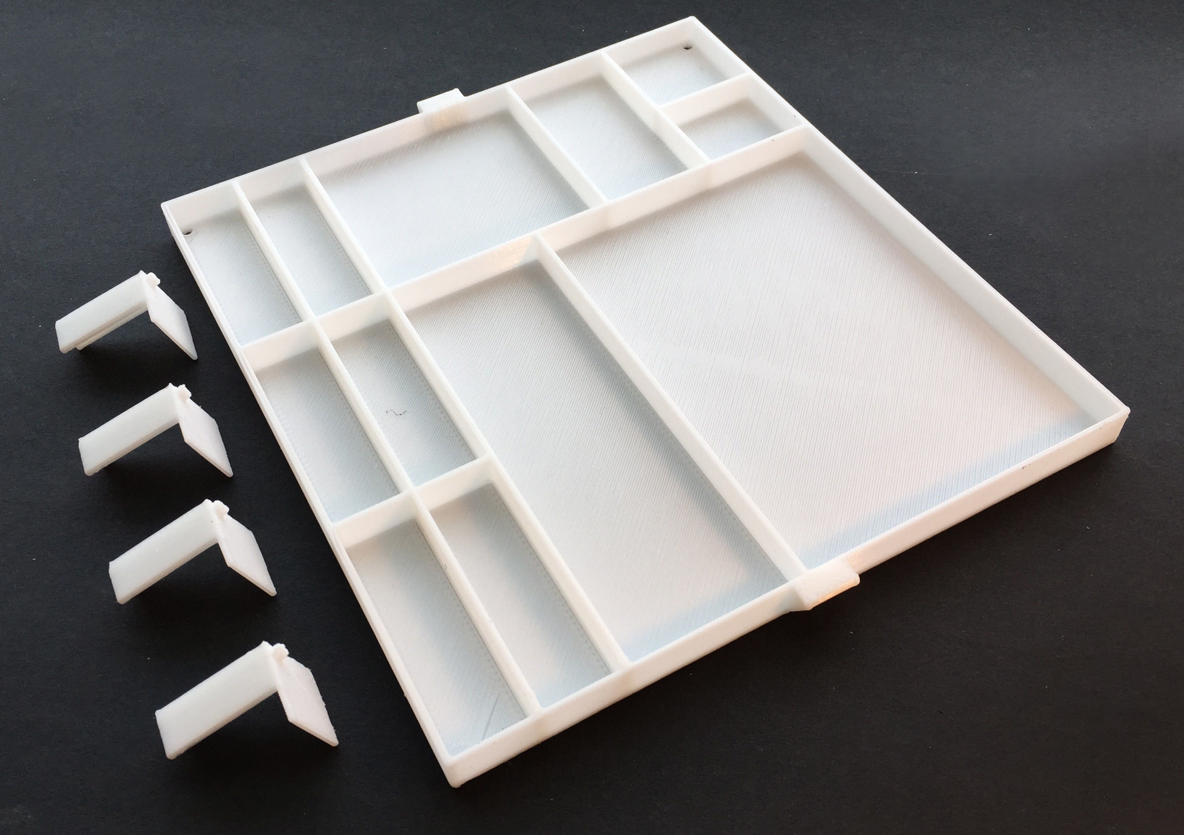 Electronicon component parts tray 3D model 3D printable | CGTrader