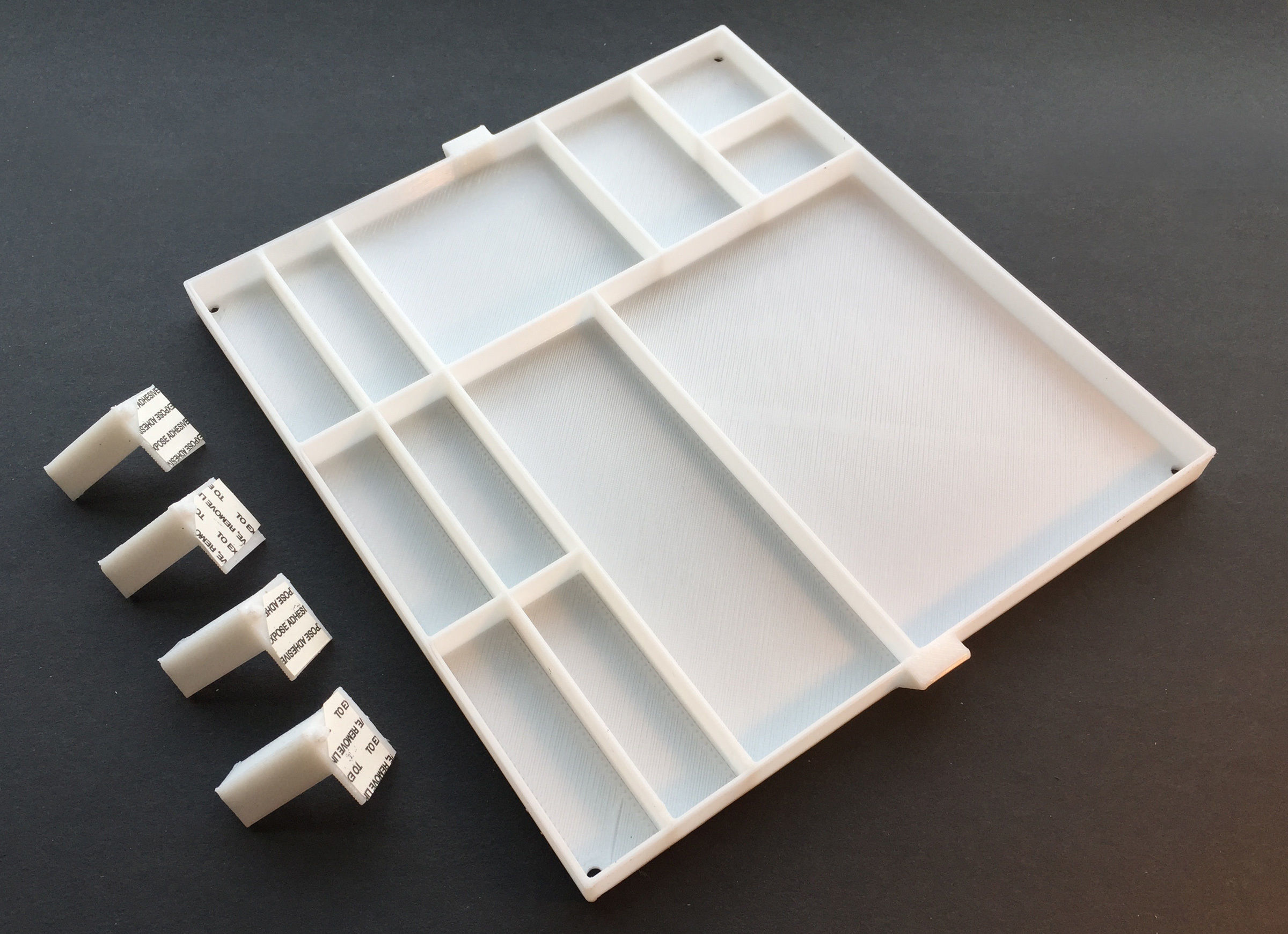Electronicon component parts tray 3D model 3D printable | CGTrader