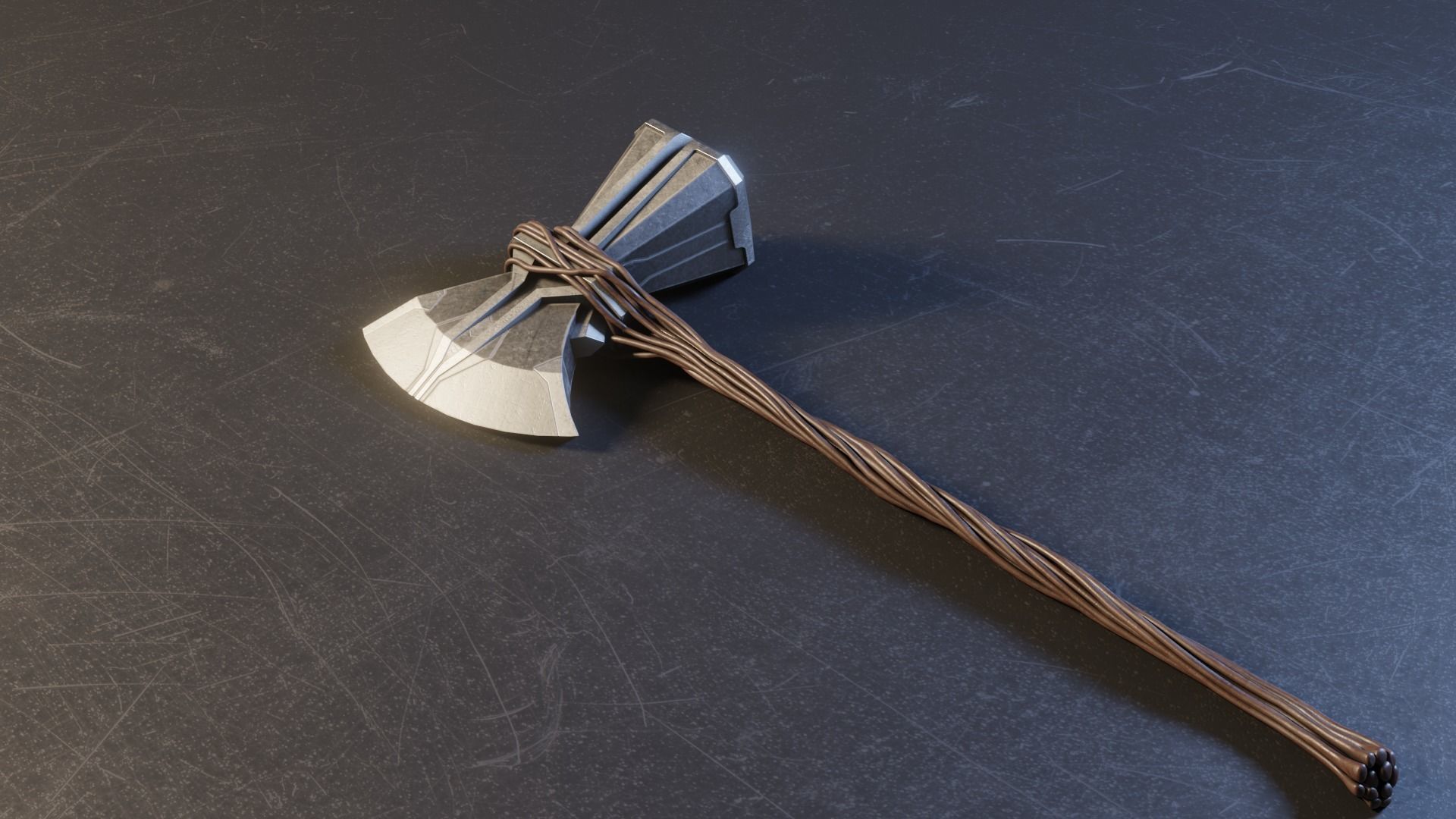 StormBreaker Thor weapon 3D model | CGTrader