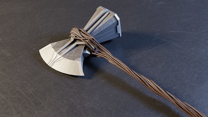 StormBreaker Thor weapon 3D model | CGTrader
