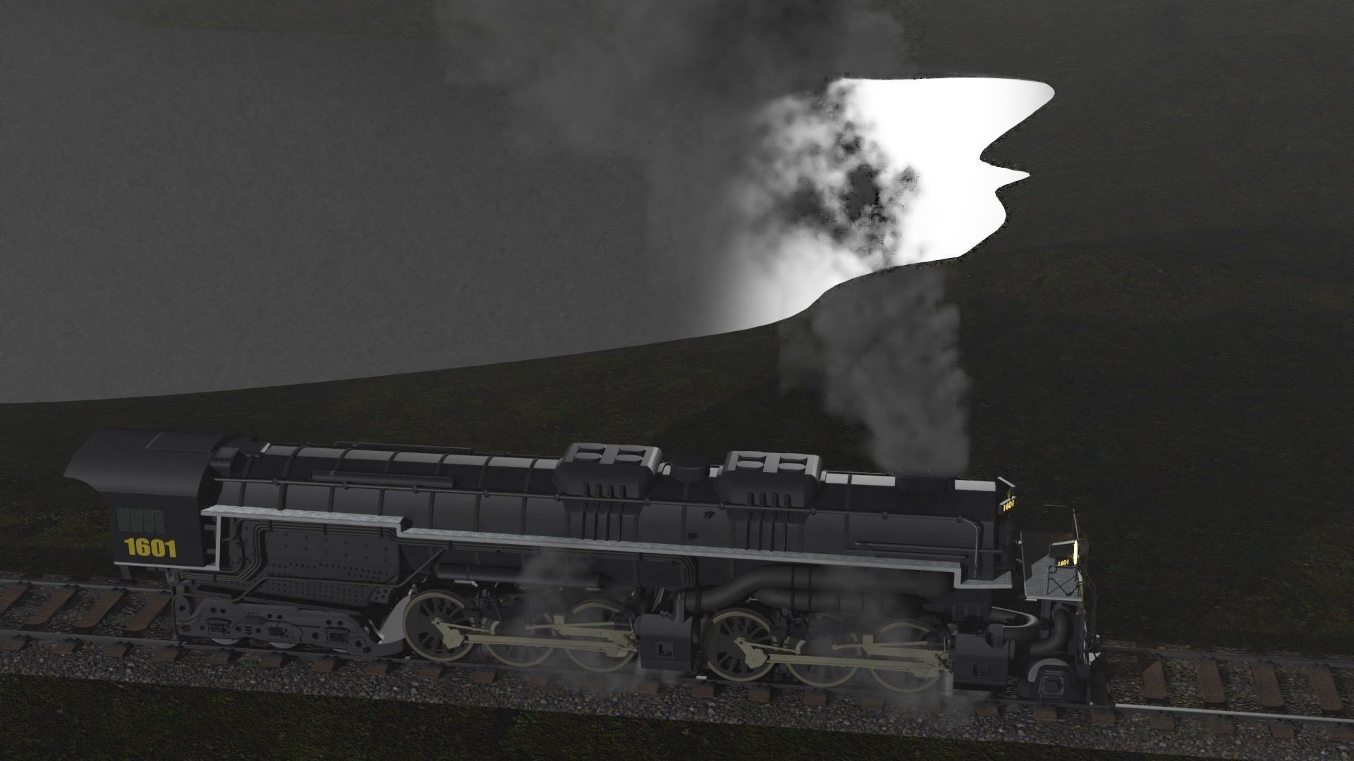 Allegheny Locomotive 3D model | CGTrader