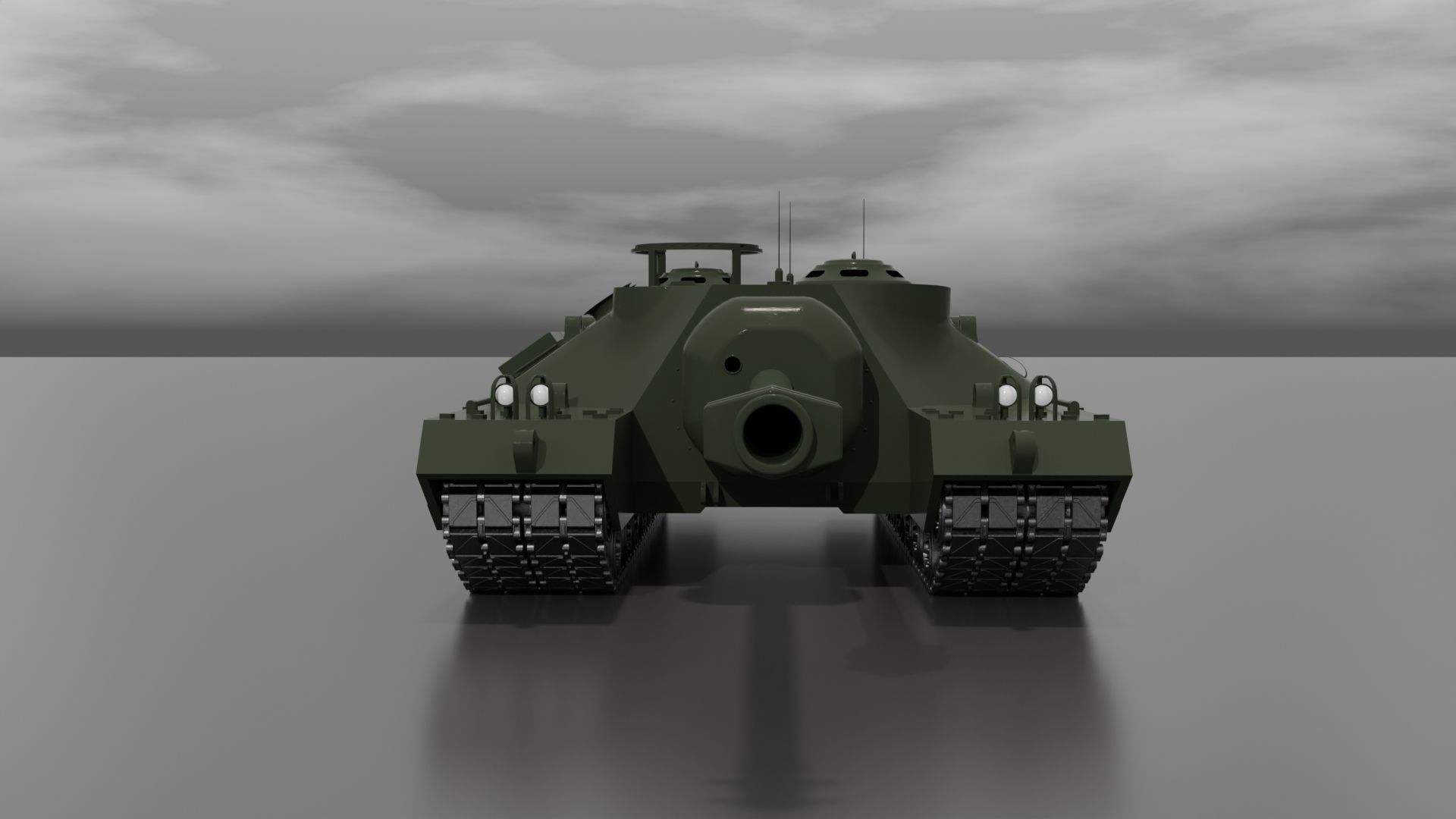 T28 Super-Heavy Tank 3D model | CGTrader