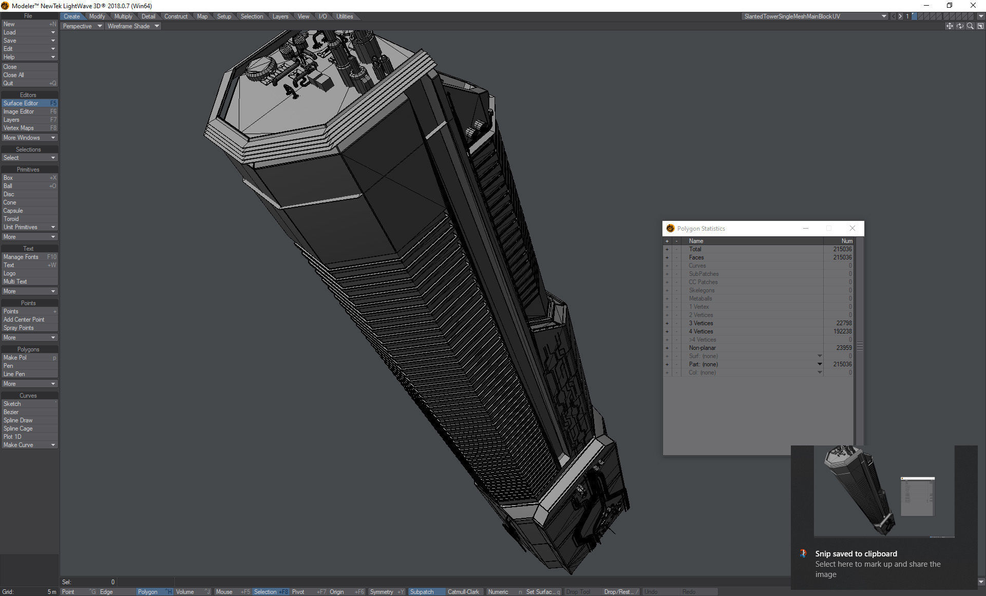 Futuristic Skyscraper 3D model | CGTrader